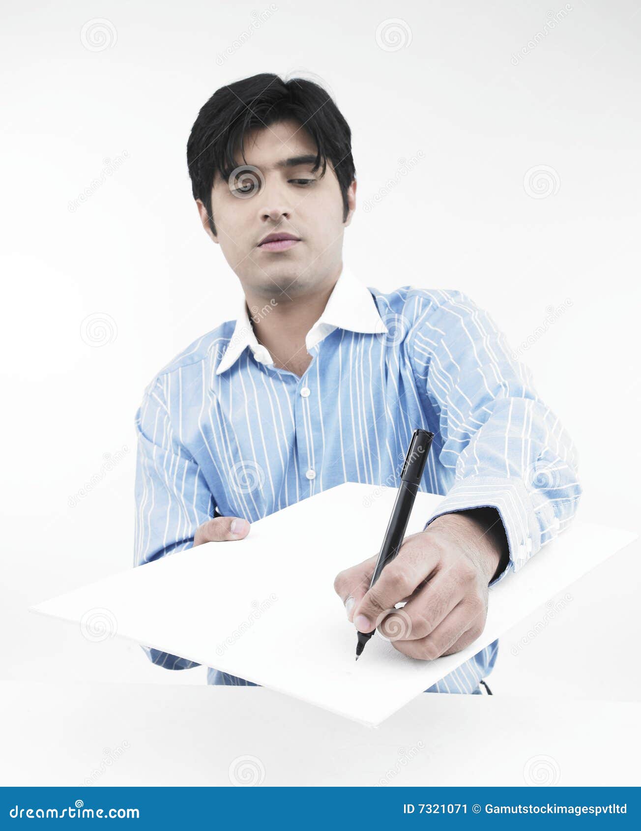 A Person Writing on a White Board Stock Image - Image of executive ...