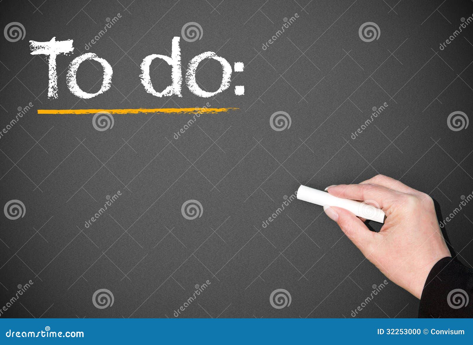 Persona Che Scrive Per Fare Lista Fotografia Stock - Immagine di donna ...