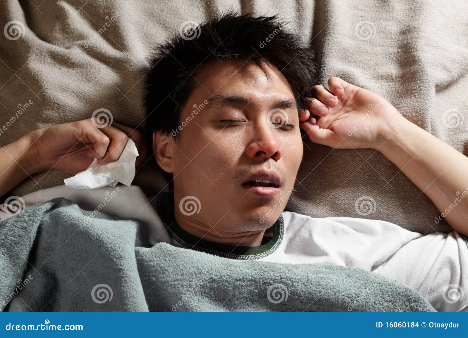 Persona enferma foto de archivo. Imagen de hombre, cierre - 16060184
