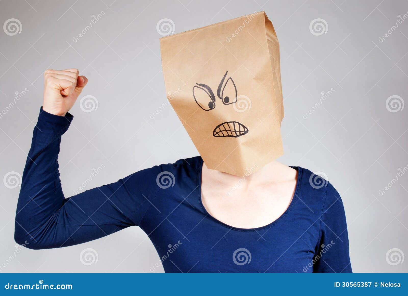 Persona enojada imagen de archivo. Imagen de agresivo - 30565387