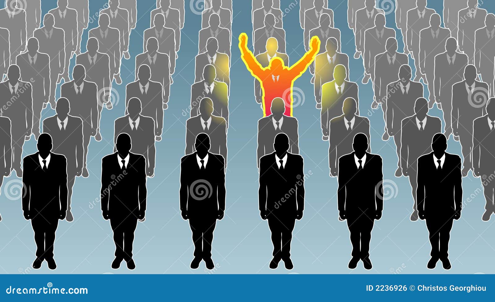 Persona excepcional ilustración del vector. Ilustración de saltar - 2236926