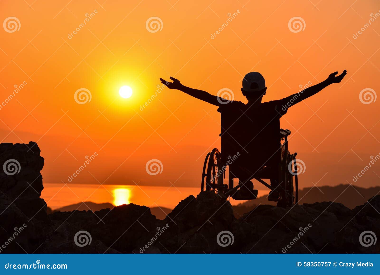 Persona invalida immagine stock. Immagine di divertimento - 58350757