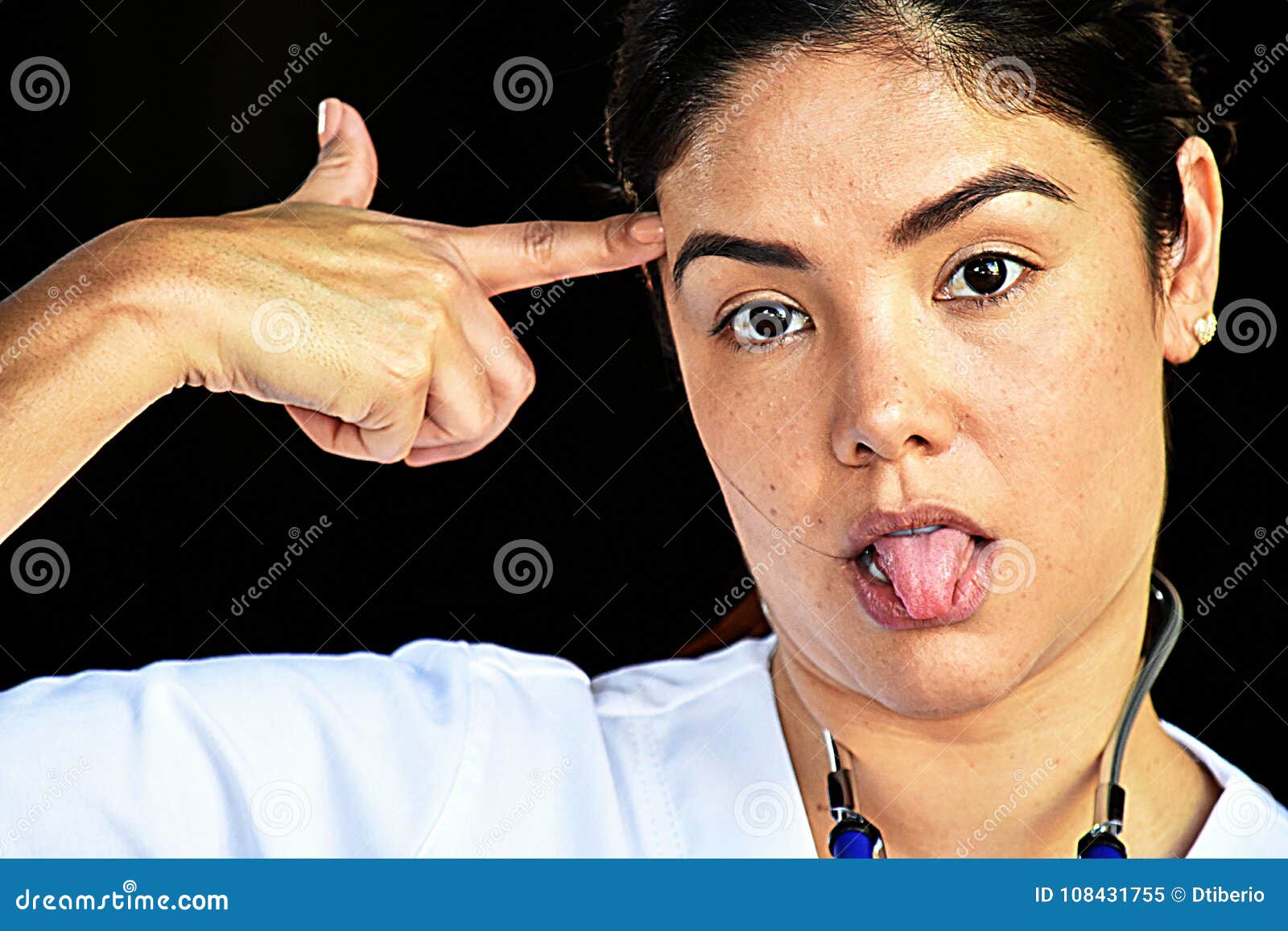 Persona joven loca imagen de archivo. Imagen de individual - 108431755