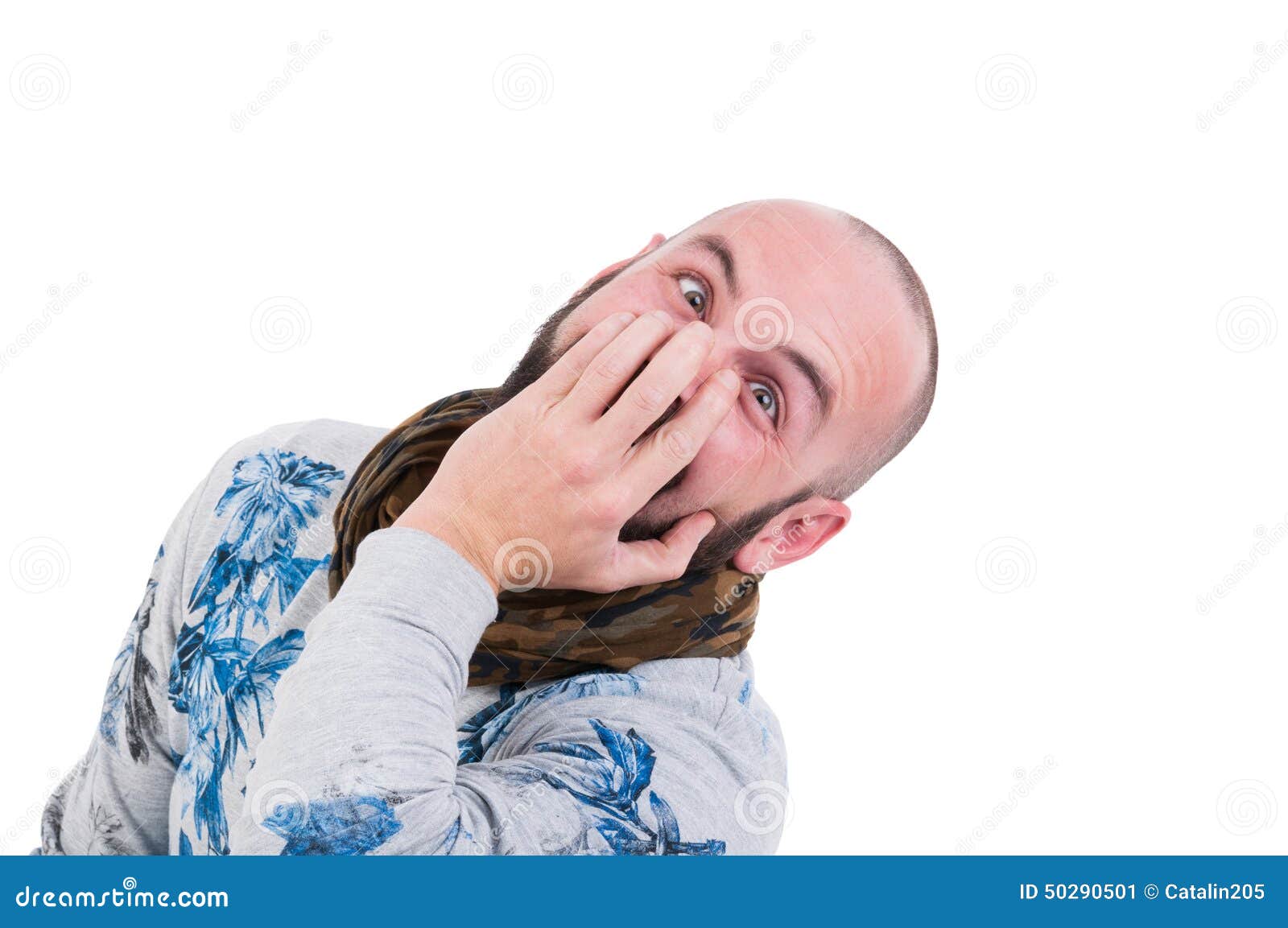 Persona Loca Que Hace Una Cara Divertida Imagen de archivo - Imagen de ...