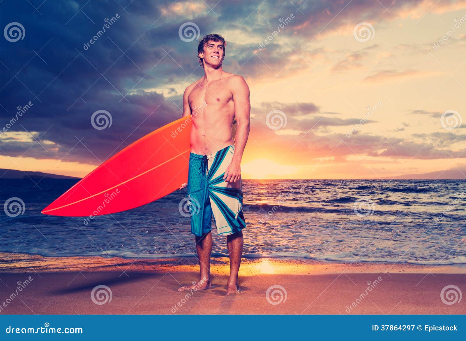 Persona que practica surf imagen de archivo. Imagen de vida - 37864297