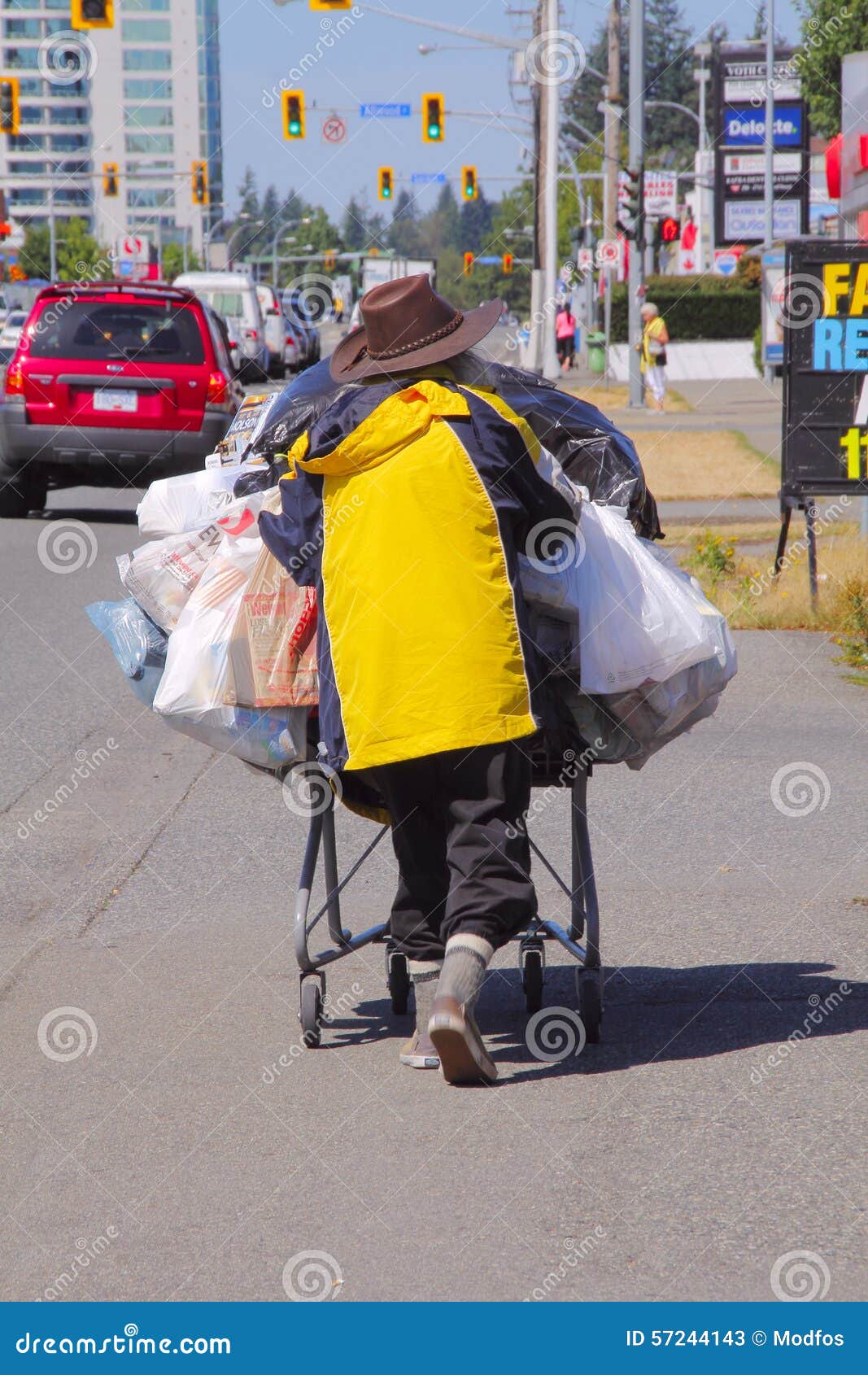 Persona senza casa fotografia stock editoriale. Immagine di giorno ...