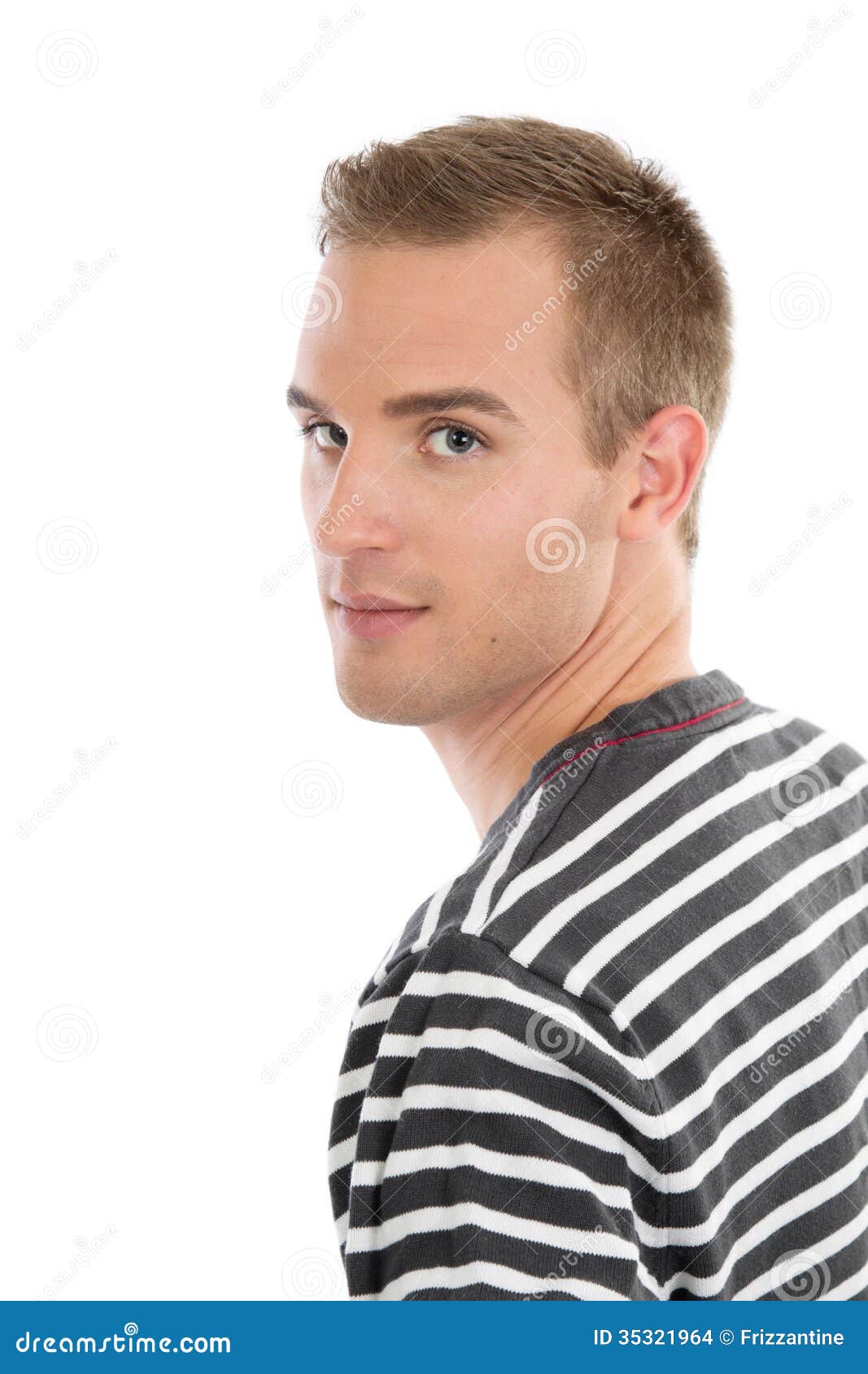 Personable young man stock photo. Image of student, black - 35321964