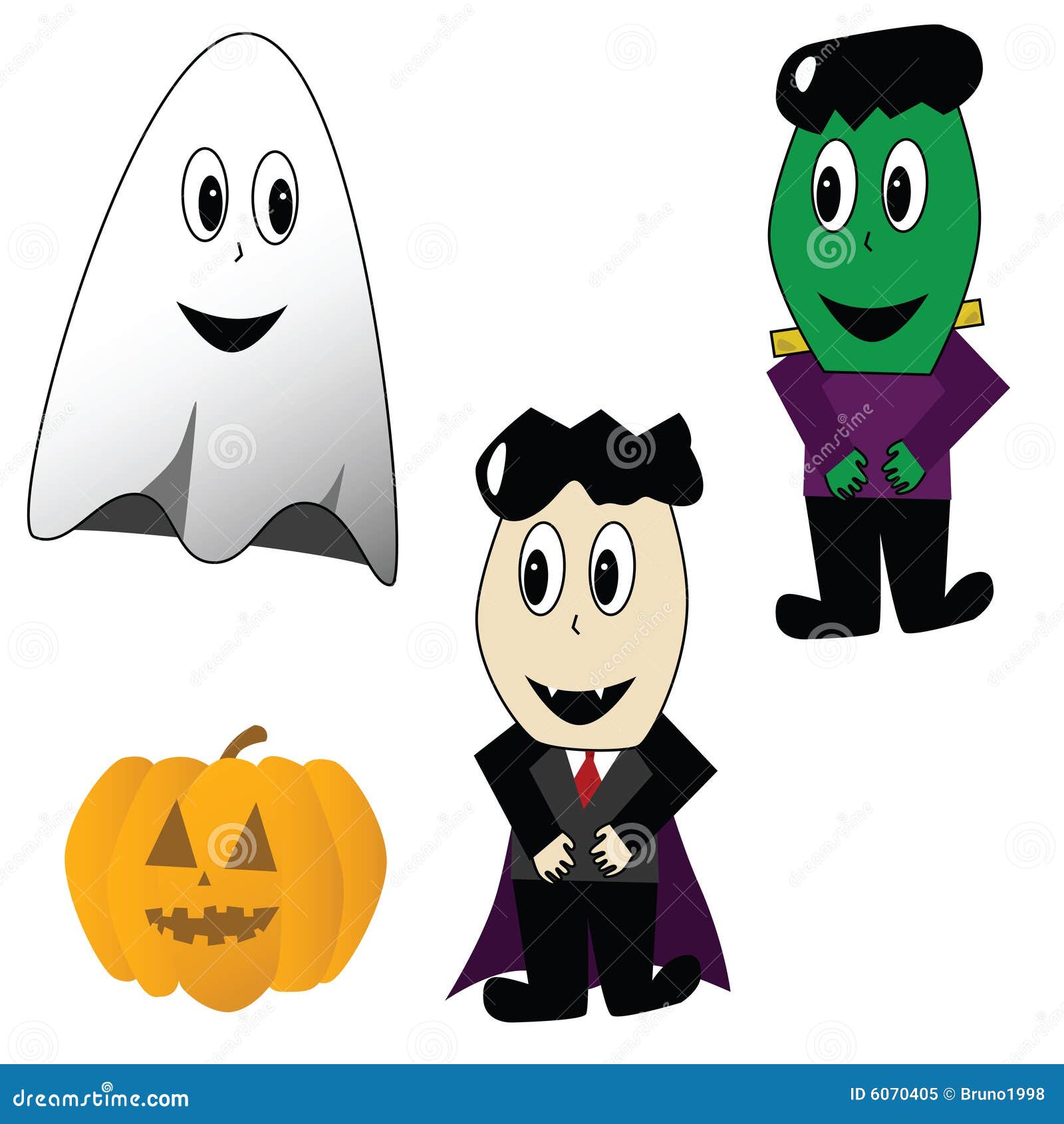 Personaggi Dei Cartoni Animati Di Halloween Illustrazione Vettoriale ... Personaggi Dei Cartoni Animati Di Halloween Illustrazione Vettoriale ...