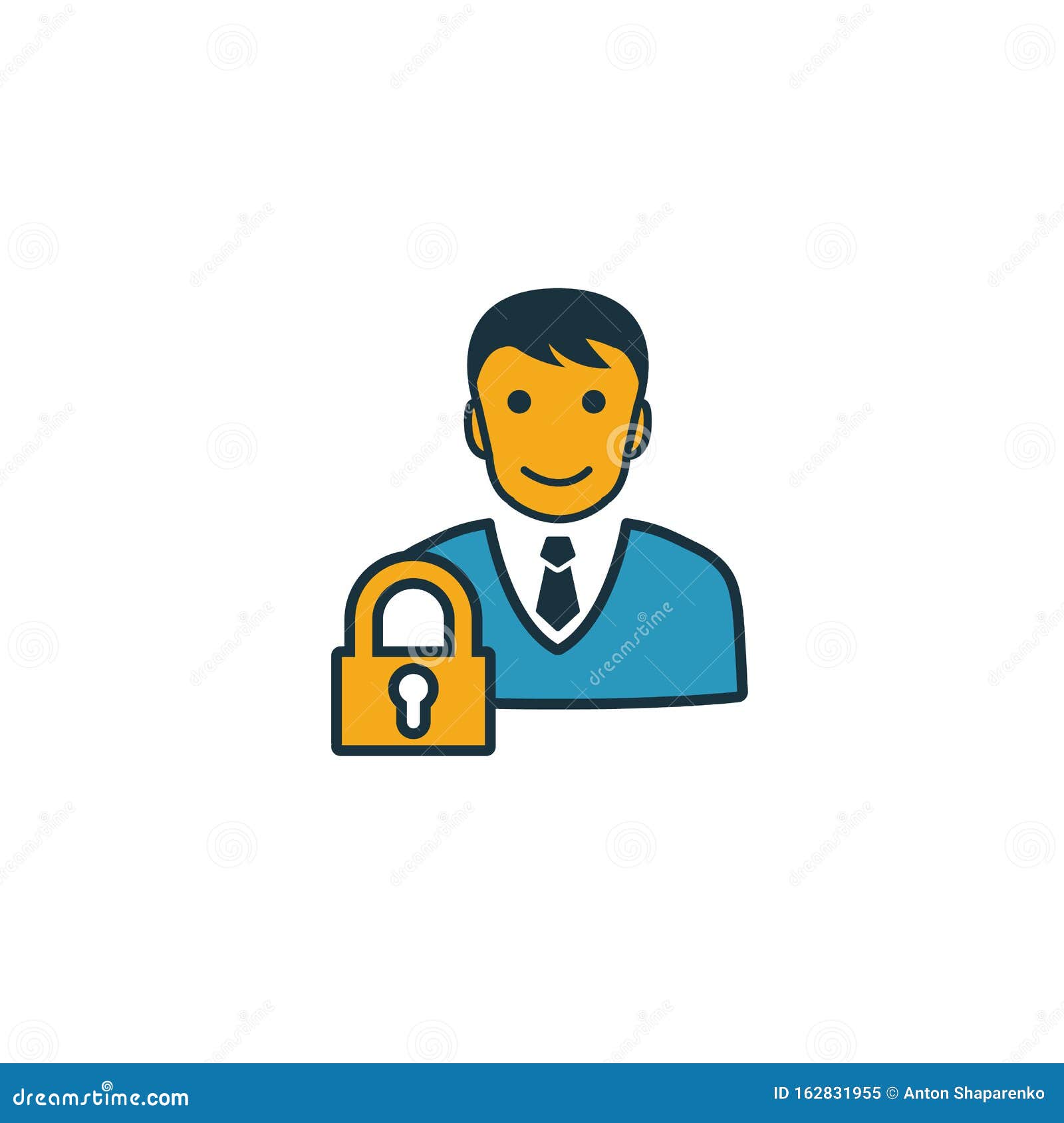 Personal Account Icon. Simple Element from Icons Collection Stock ...