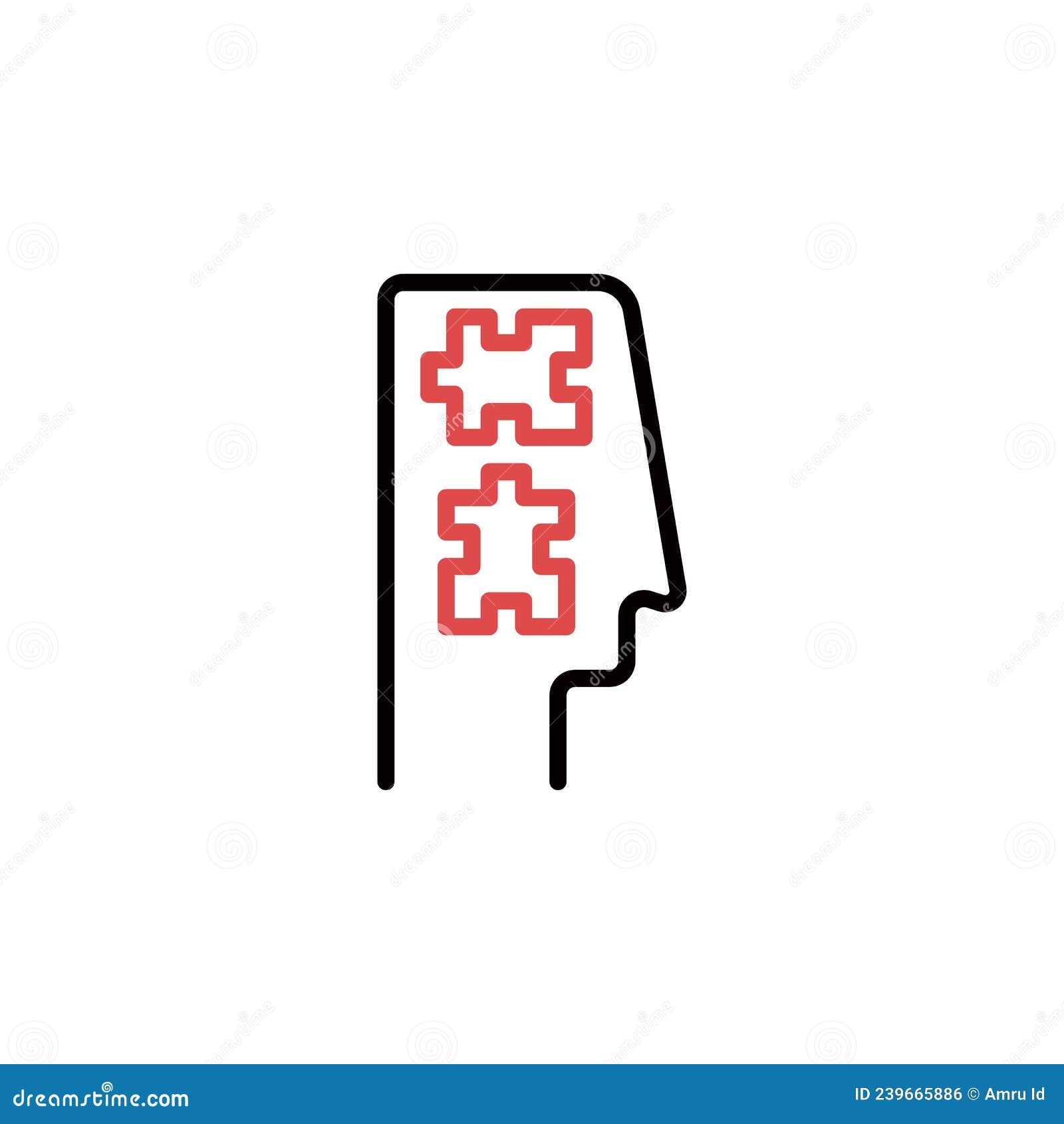 Personal Adaptive Outline Icon, Logo, and Illustration Stock Vector ...