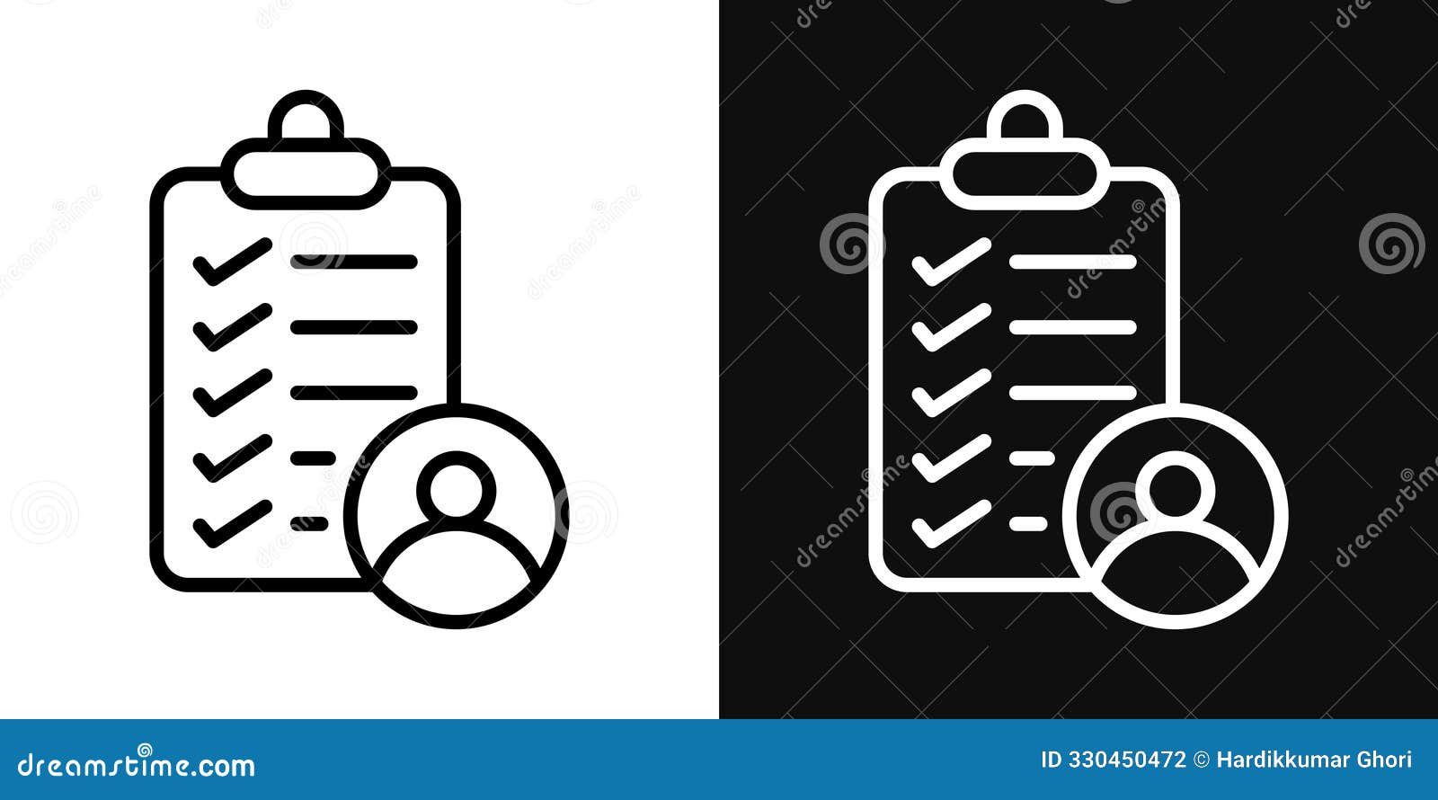 Personal assessment icon stock vector. Illustration of personal - 330450472