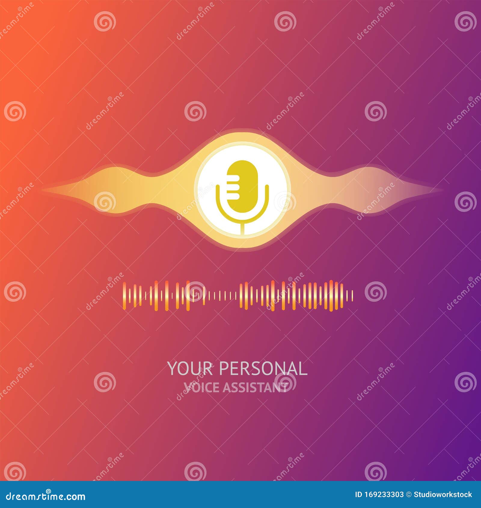 Personal Assistant and Voice Recognition Concept Stock Vector ... Personal Assistant and Voice Recognition Concept Stock Vector ...