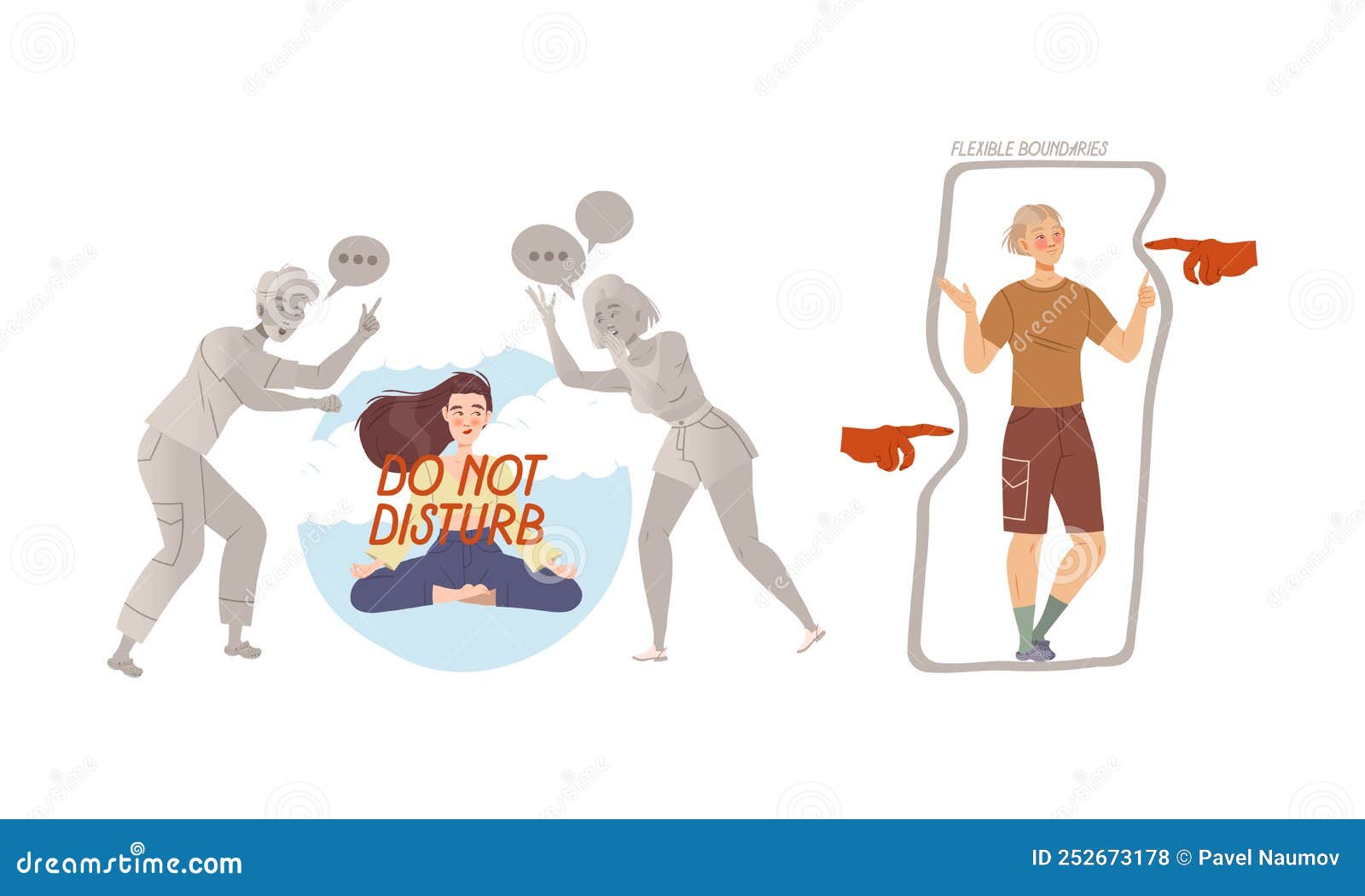 Woman Creating New Futuristic Energy Power Source 3D Rendering Royalty ...