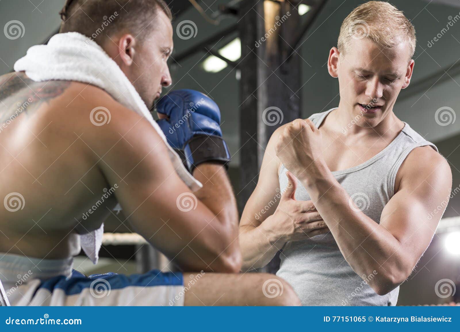 Personal boxing training stock image. Image of instructor - 77151065