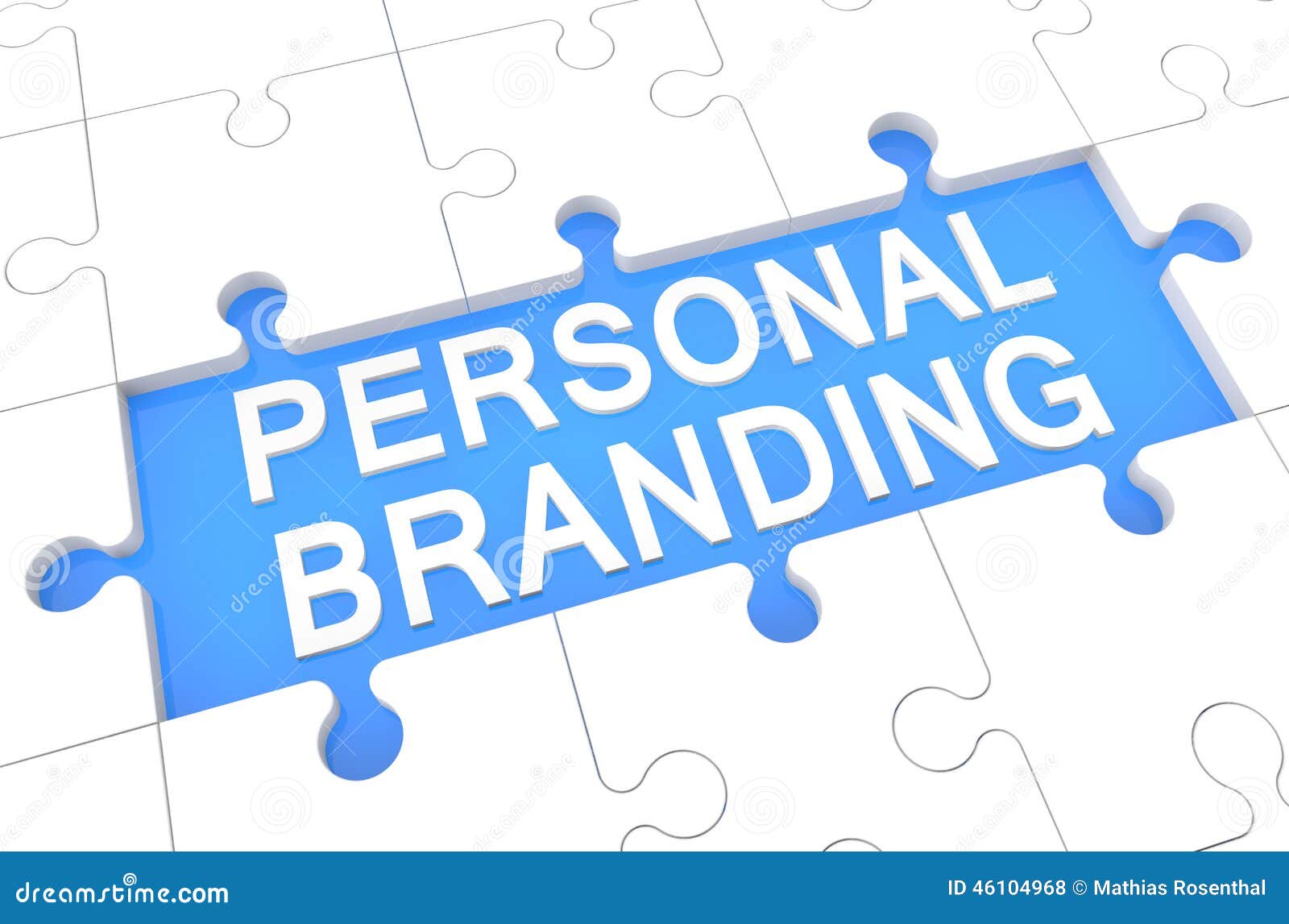 Personal Branding stock illustration. Illustration of advertisement ...