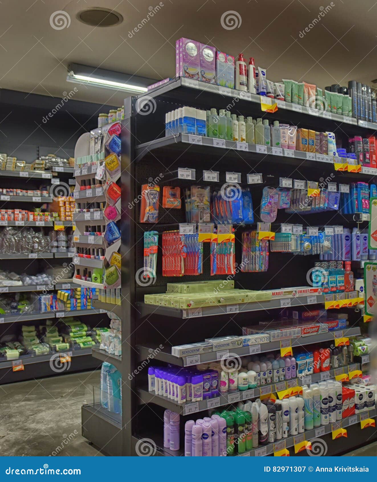 Personal Care Products in the Store Editorial Photography - Image of ...