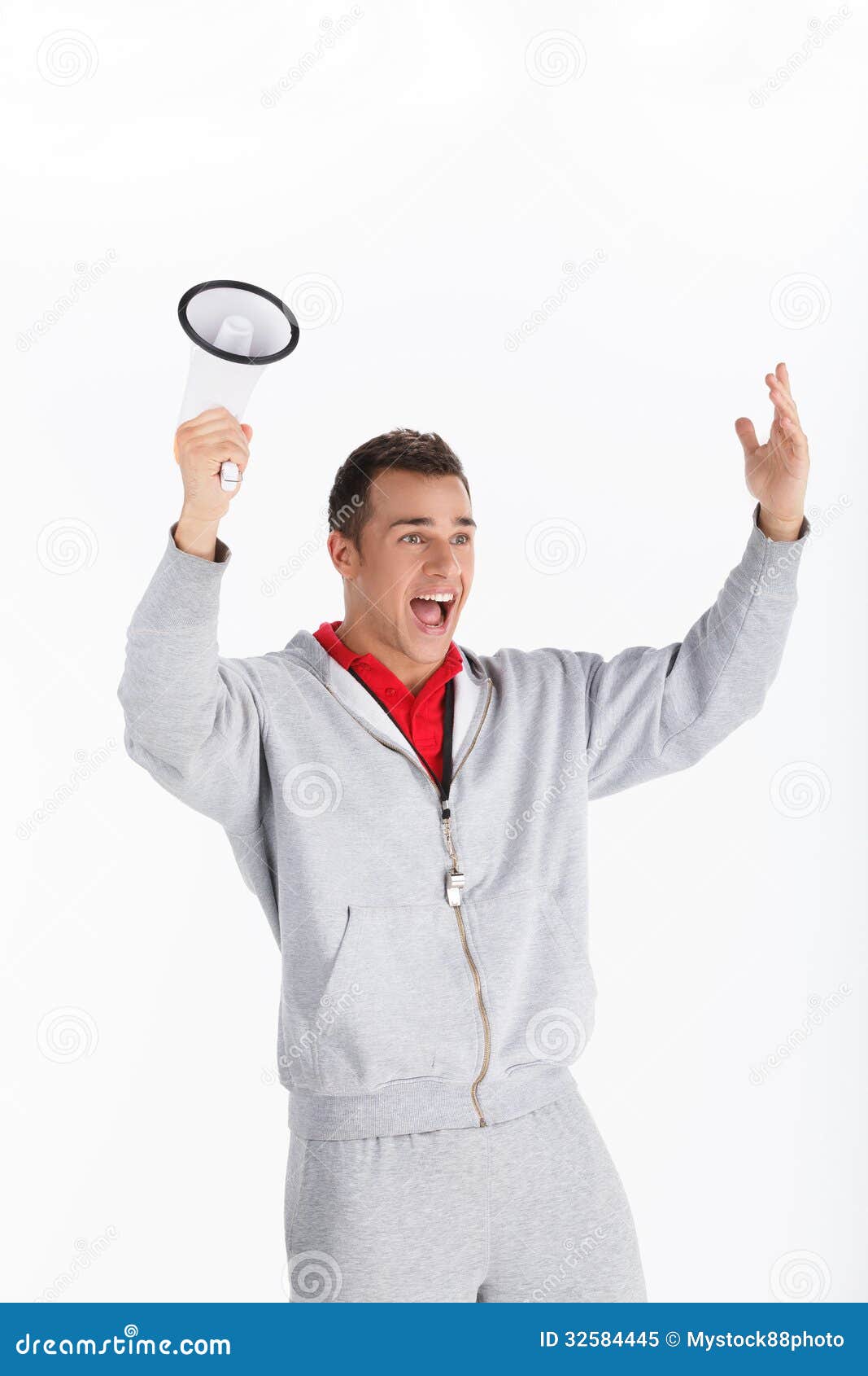 Personal Coach. stock image. Image of leadership, action - 32584445