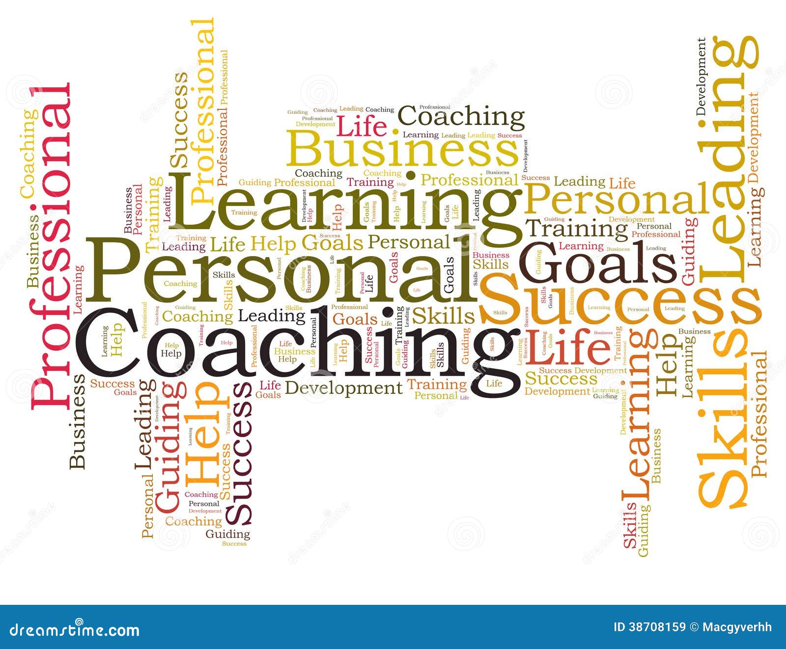 Personal Coaching stock illustration. Illustration of personal - 38708159