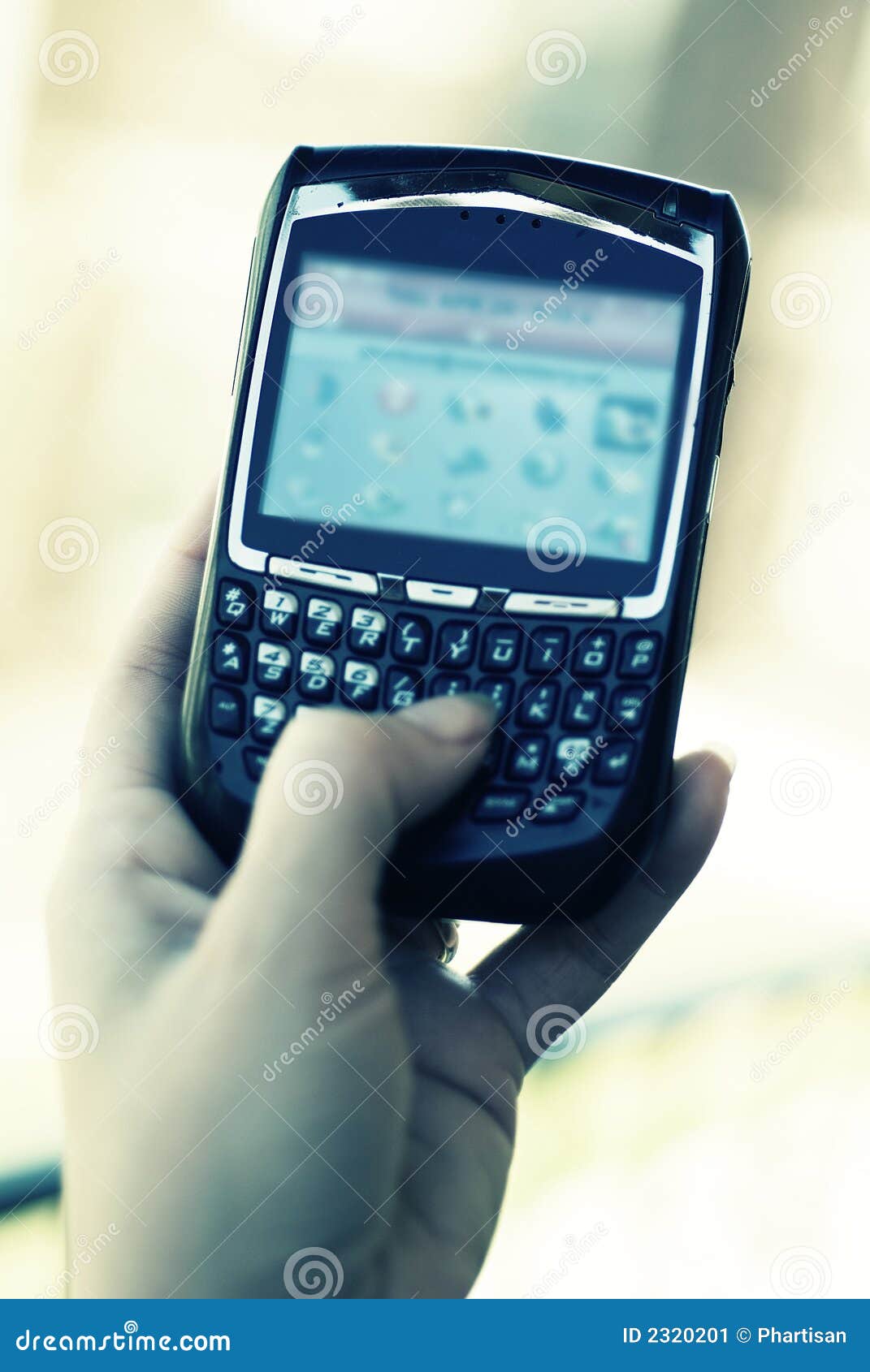 Personal Communication Device Stock Image - Image of player, business ...