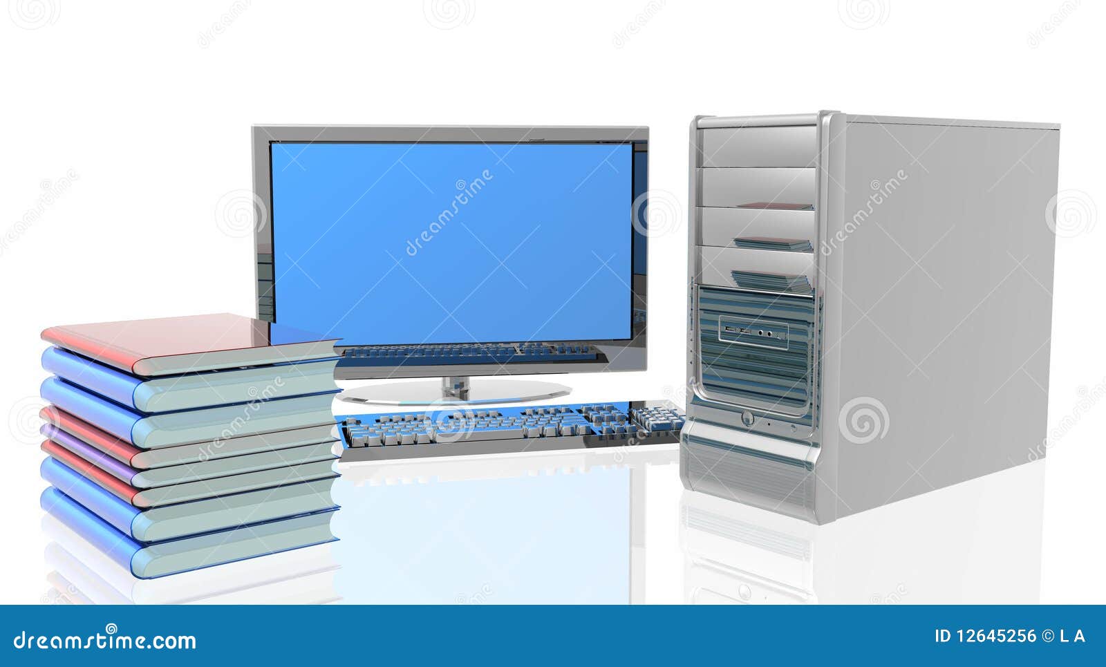 Personal Computer stock illustration. Illustration of laptop - 12645256