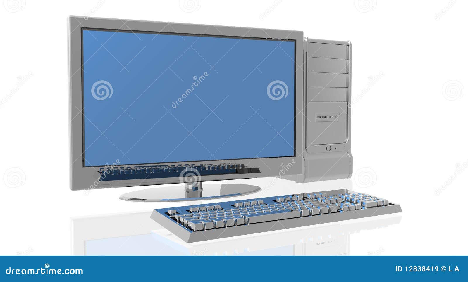 Personal Computer stock image. Image of laptop, click - 12838419