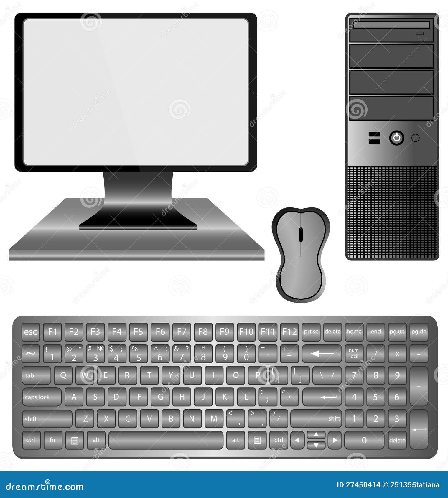 Computer Consists Stock Illustrations – 1,804 Computer Consists Stock ...