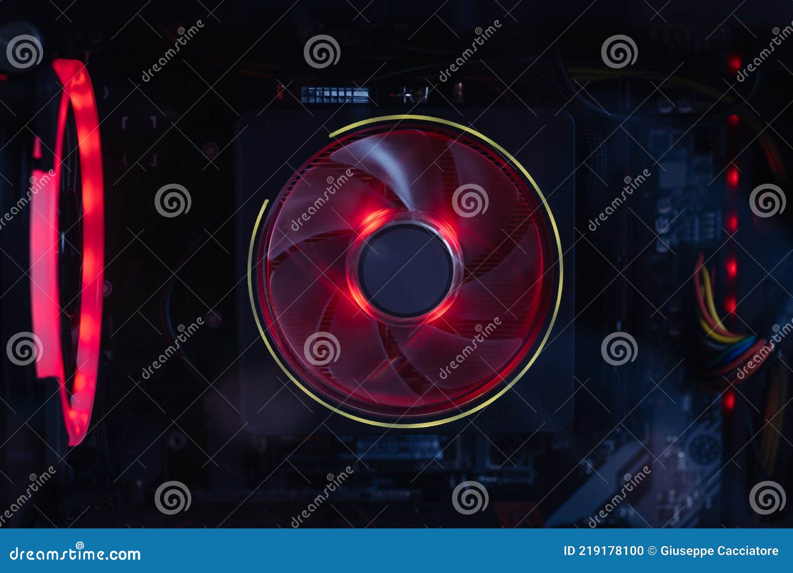 Personal Computer Hardware Lights Stock Photo - Image of information ...