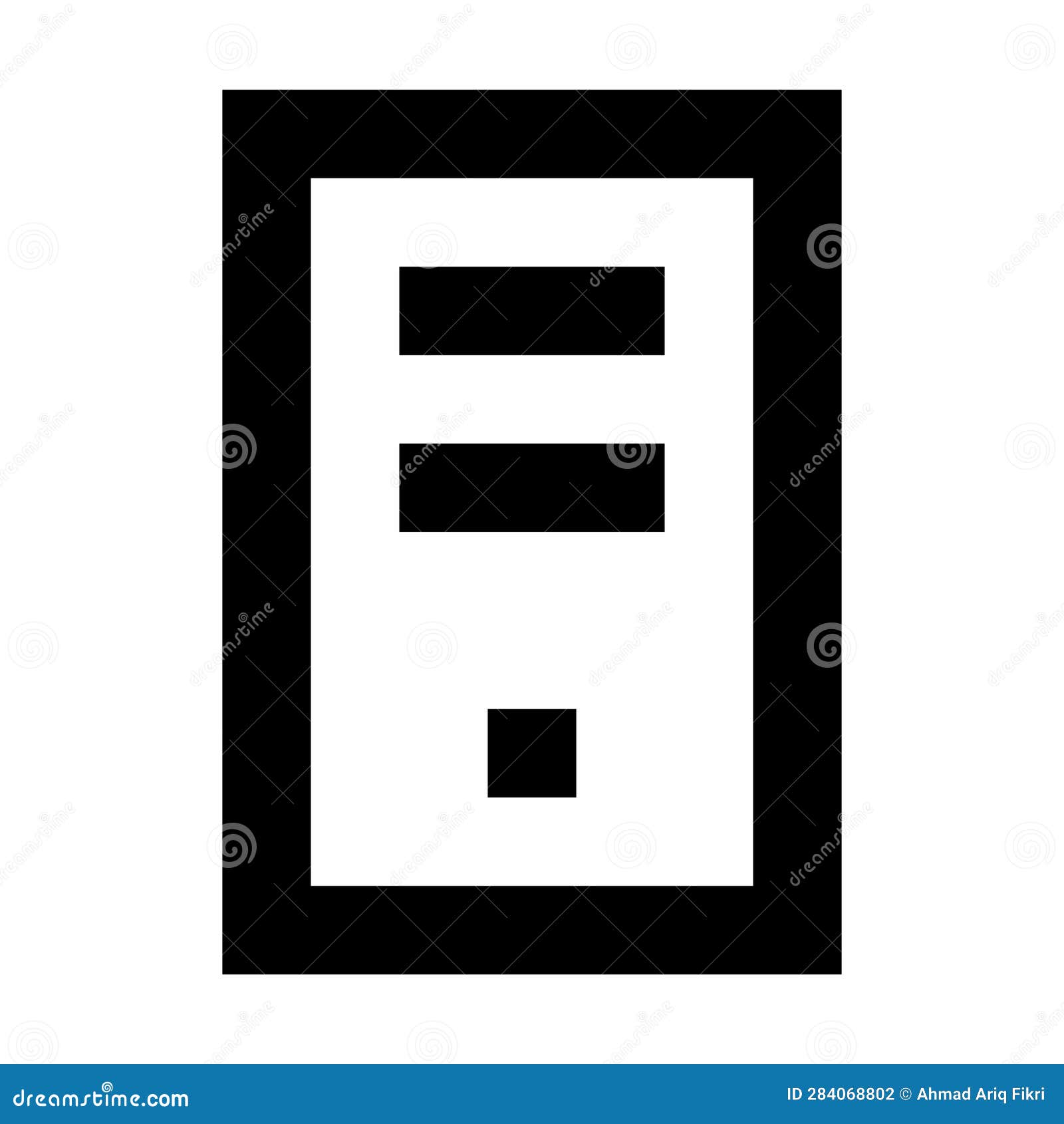 Personal Computer Icon. Suitable for Website UI Design Stock Vector ...