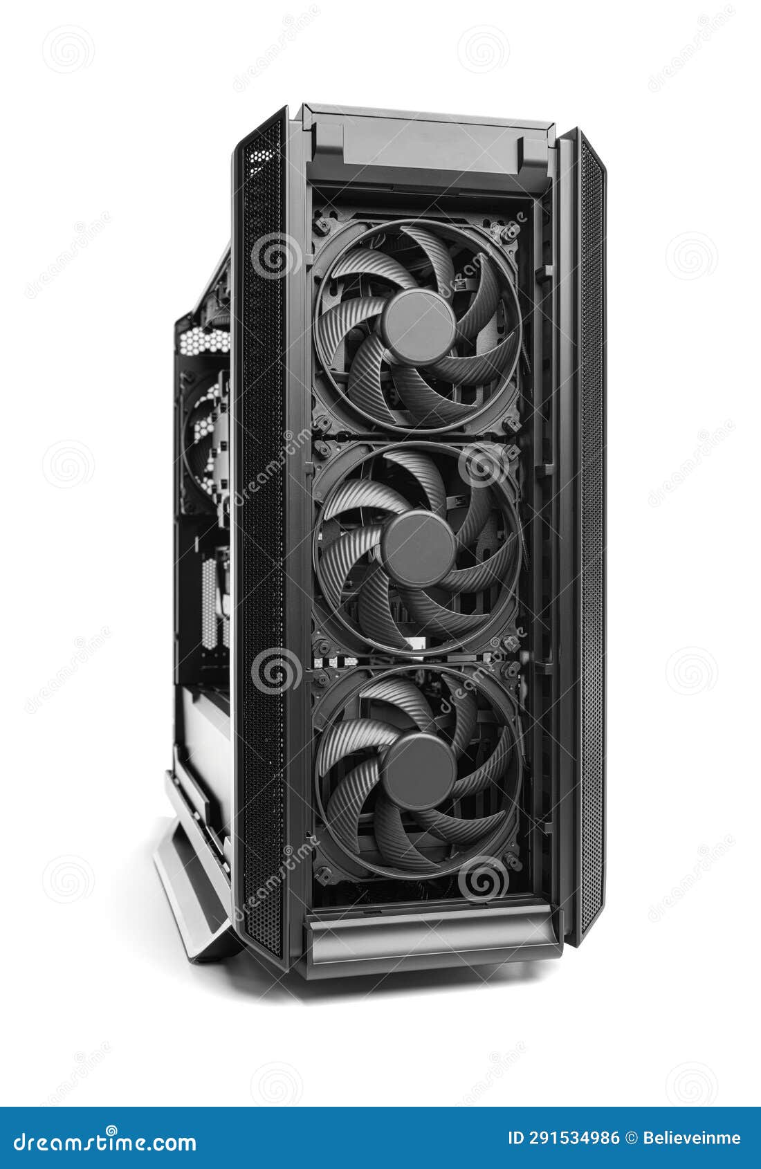 System Unit of a Modern PC. Stock Photo - Image of electronics, server ...
