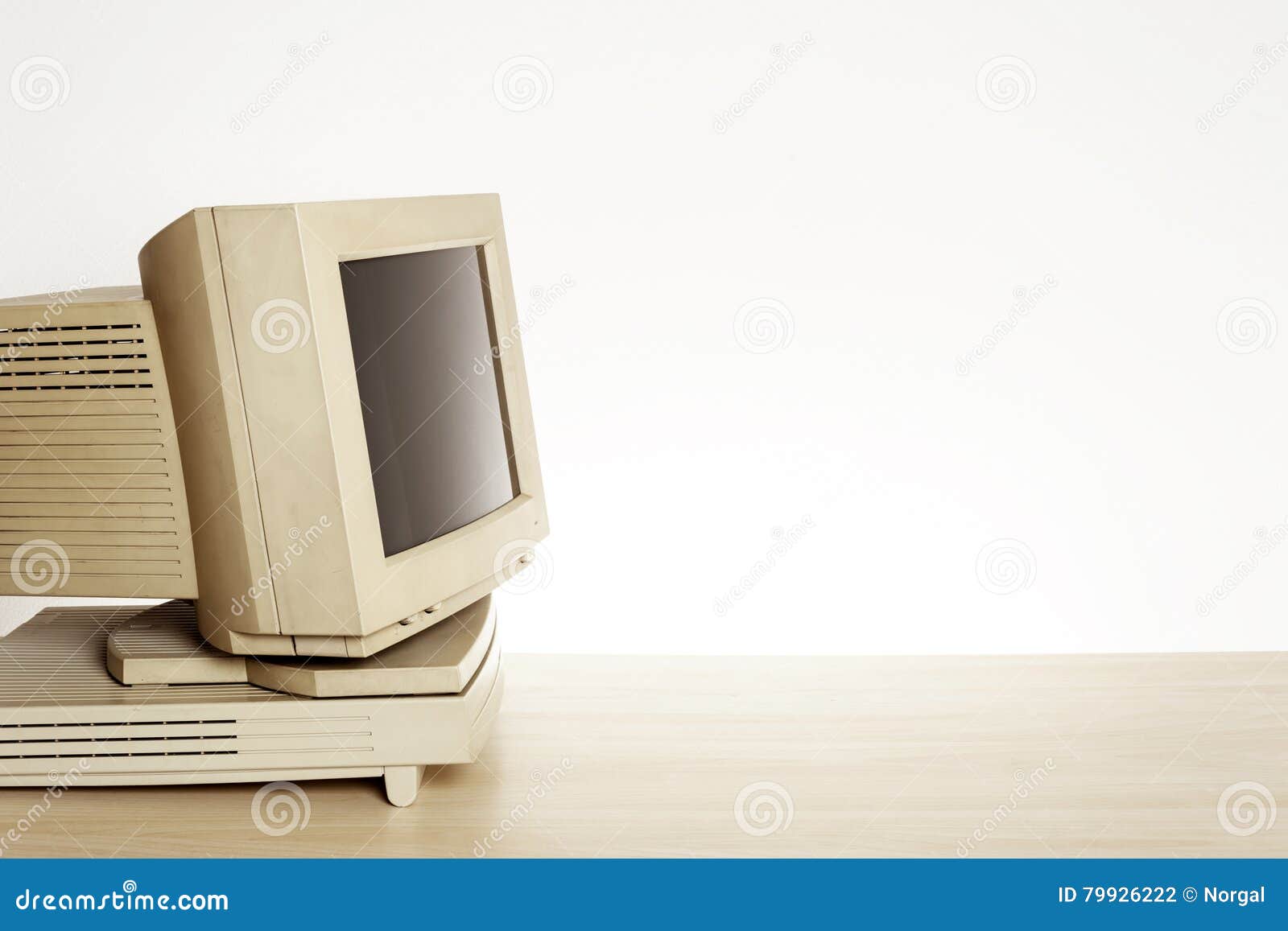 Personal computer stock photo. Image of retro, fashioned - 79926222