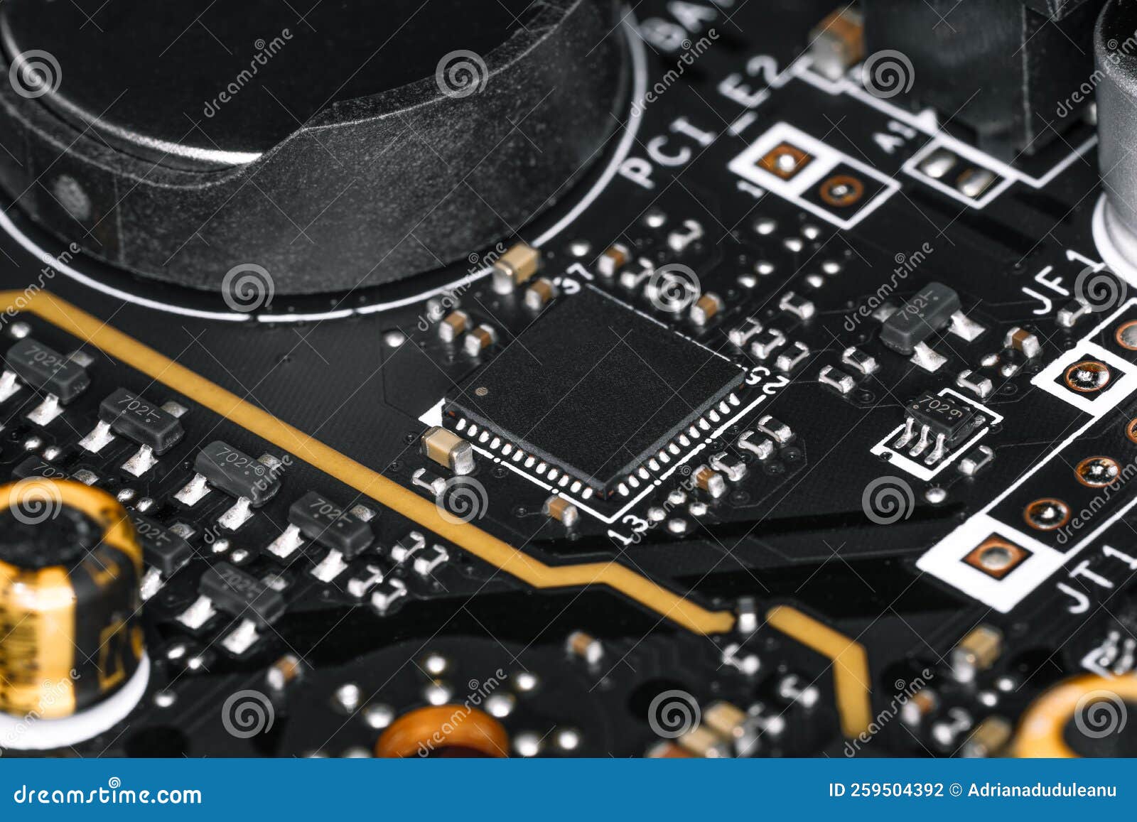 Personal computer parts stock photo. Image of parts - 259504392