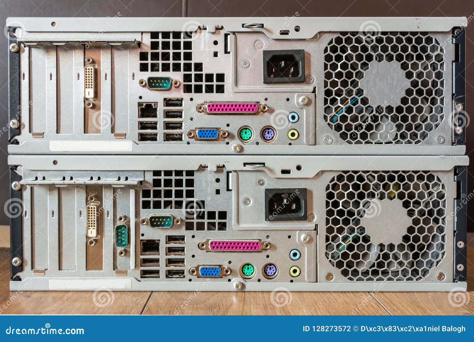 Computer Ports Royalty-Free Stock Image | CartoonDealer.com #4461178