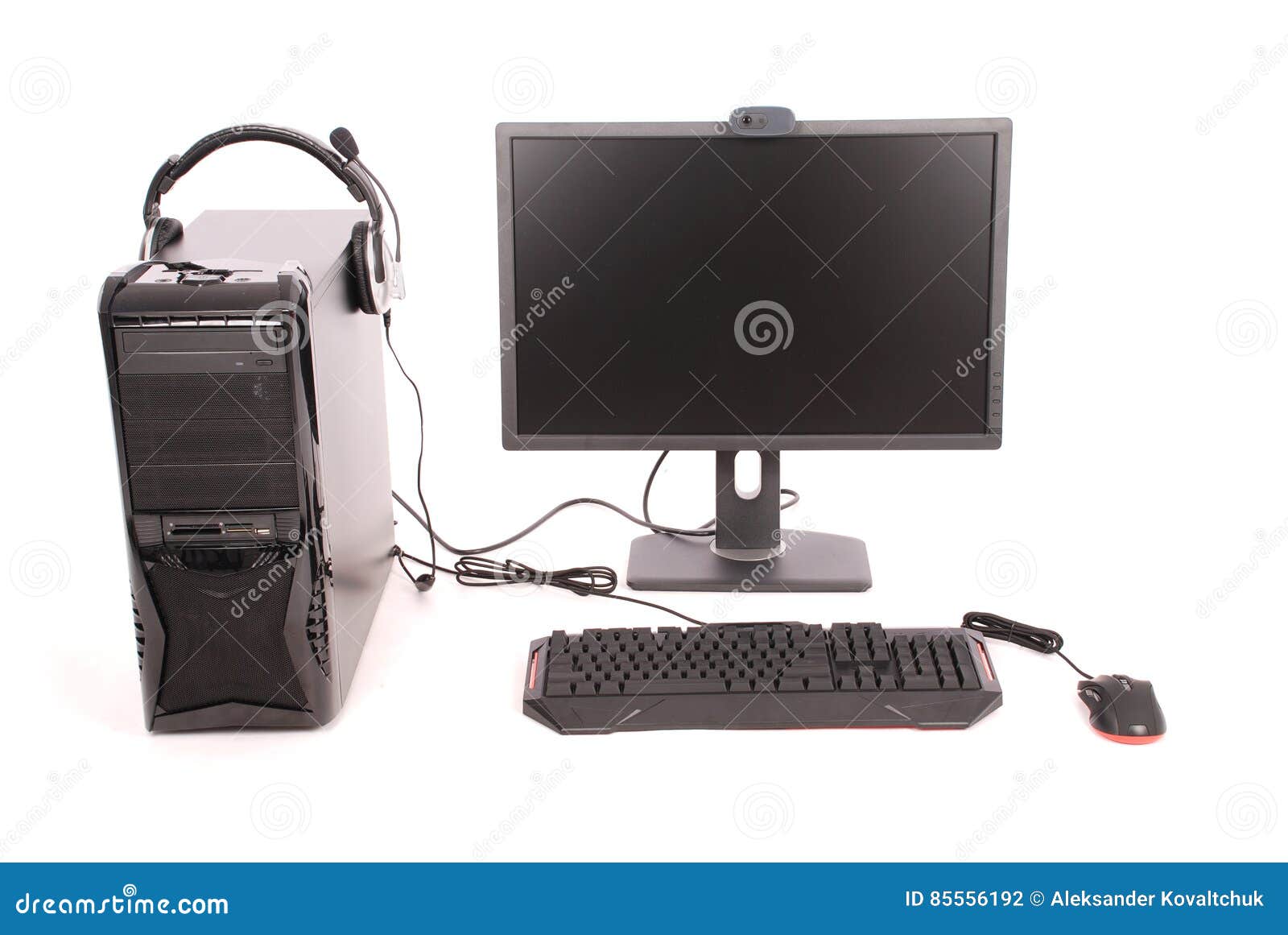 Personal Computer System stock photo. Image of white - 85556192