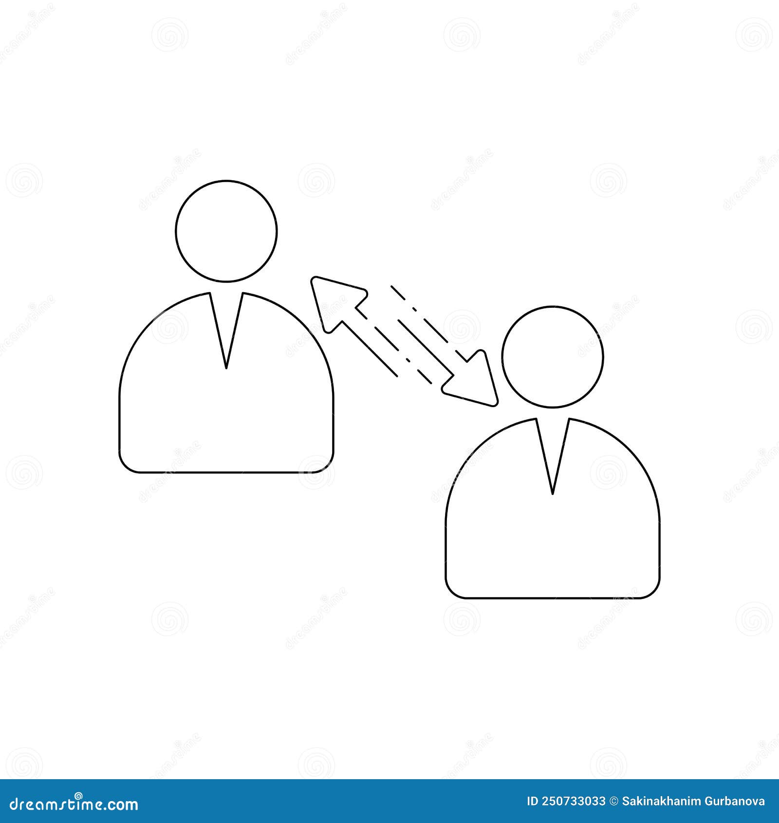 Personal Connection icon stock illustration. Illustration of icon ...