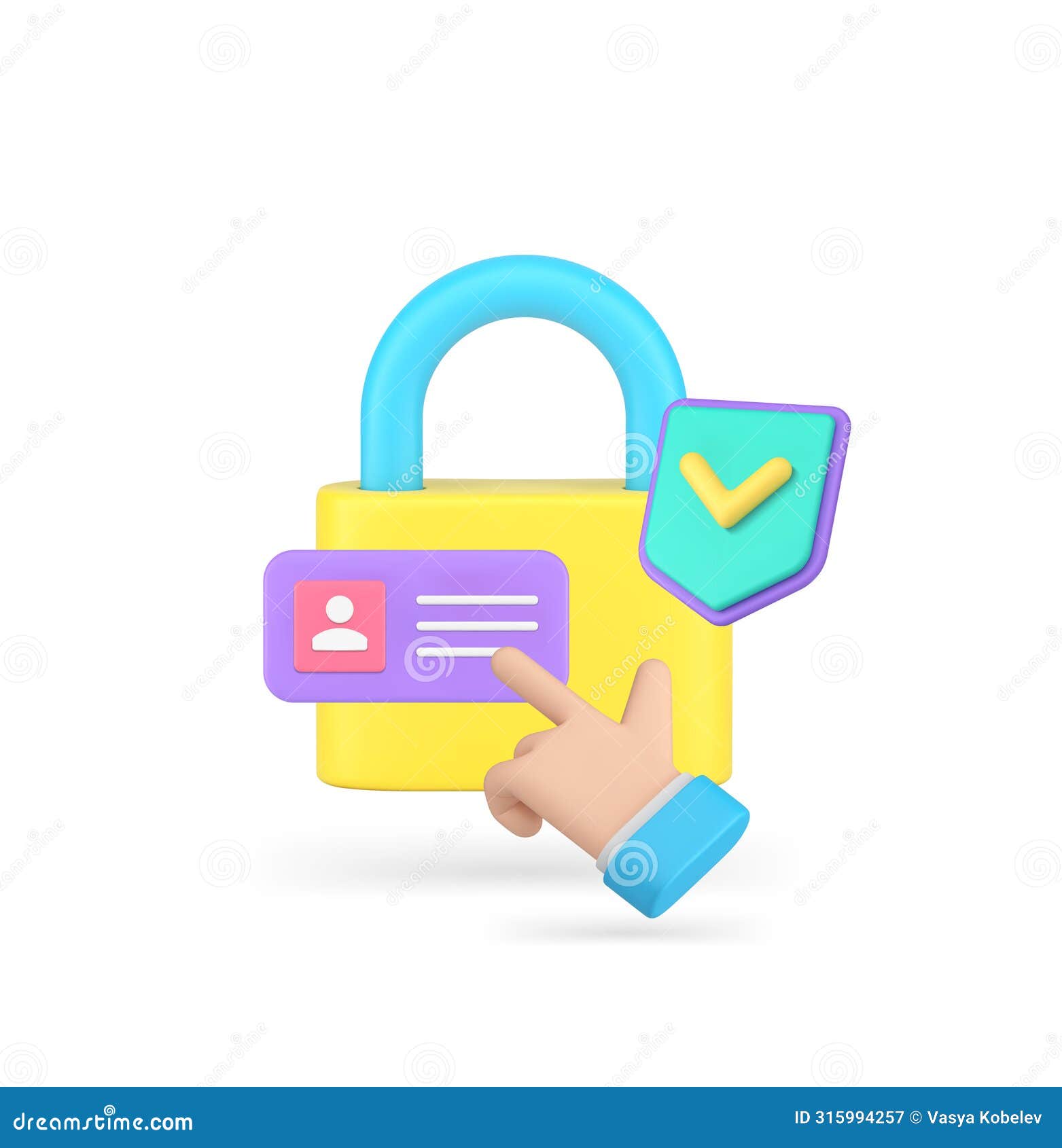 Personal Data Account Protect Access Cyber Security Information Safety ...