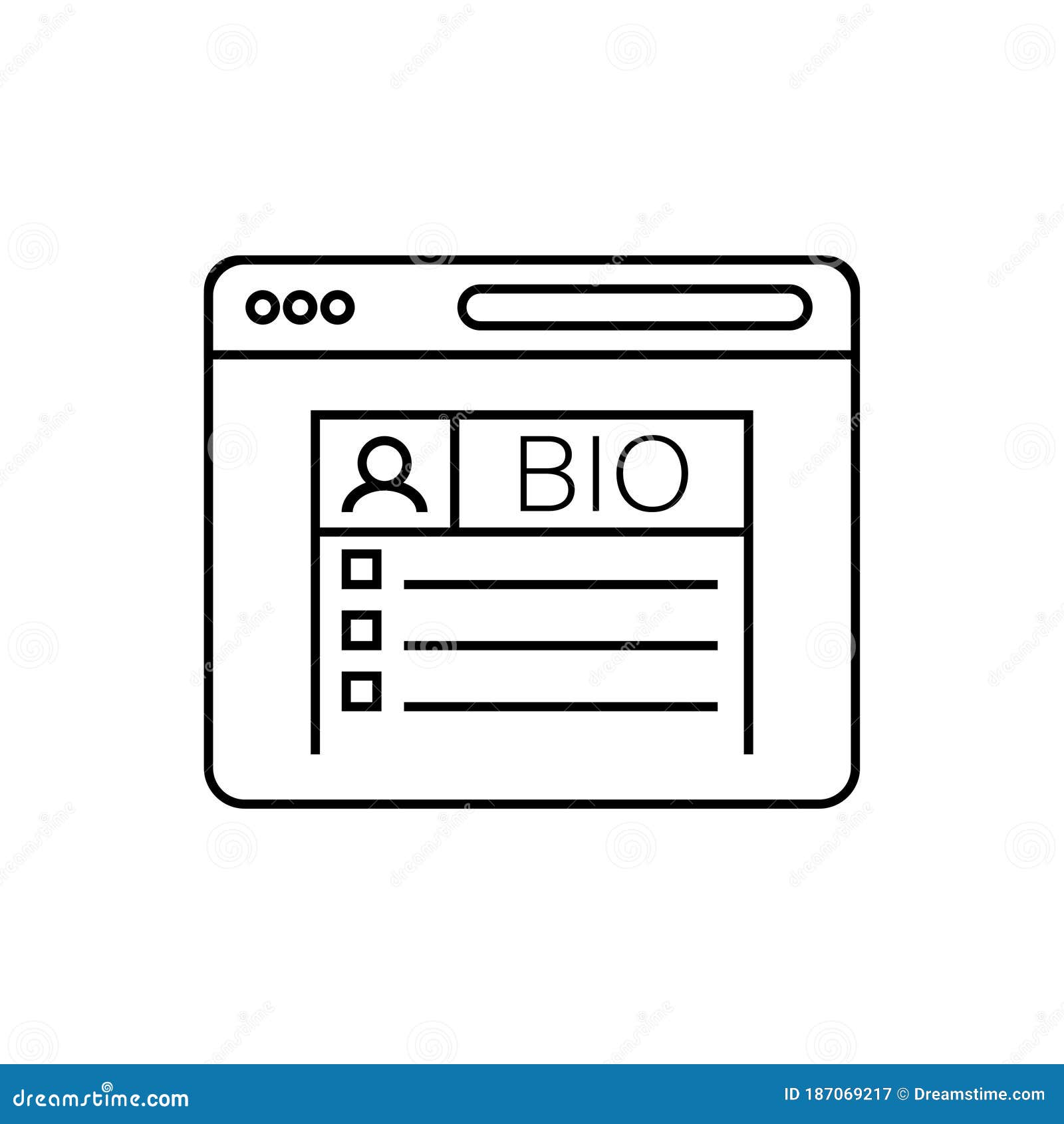 Personal Data Icon. HR Document. Professional . Employee Document ...