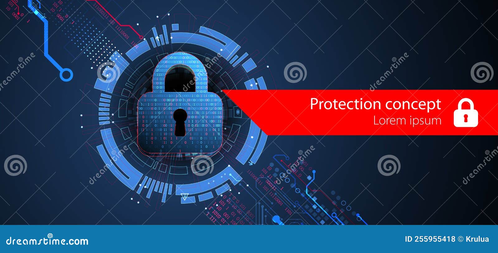 Personal Data Security Illustrates Cyber Data or Information Privacy ...