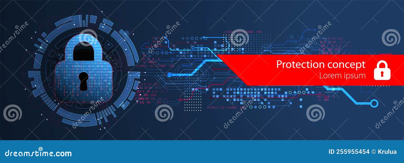 Personal Data Security Illustrates Cyber Data or Information Privacy ...