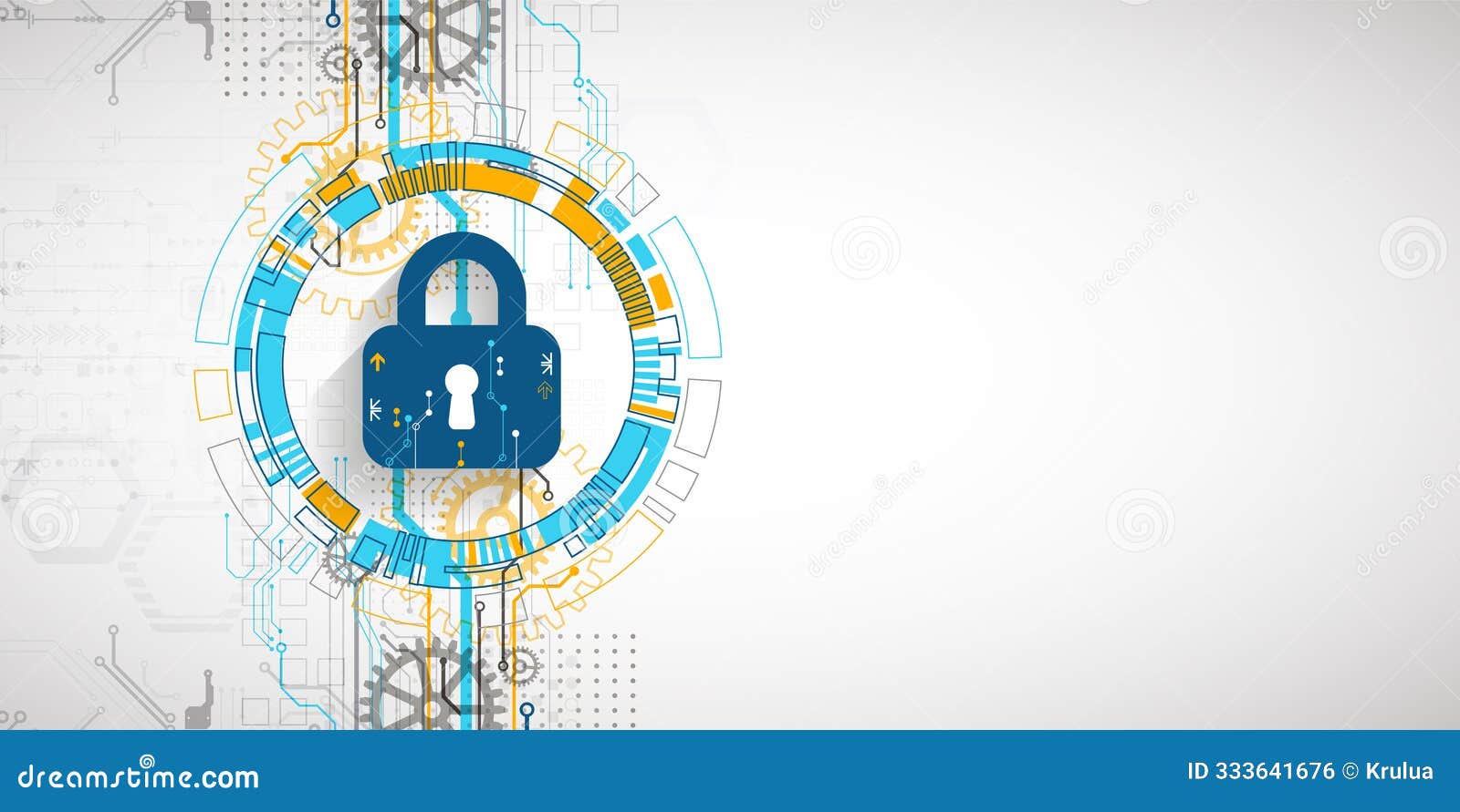 Personal Data Security Illustrates Cyber Data or Information Privacy ...