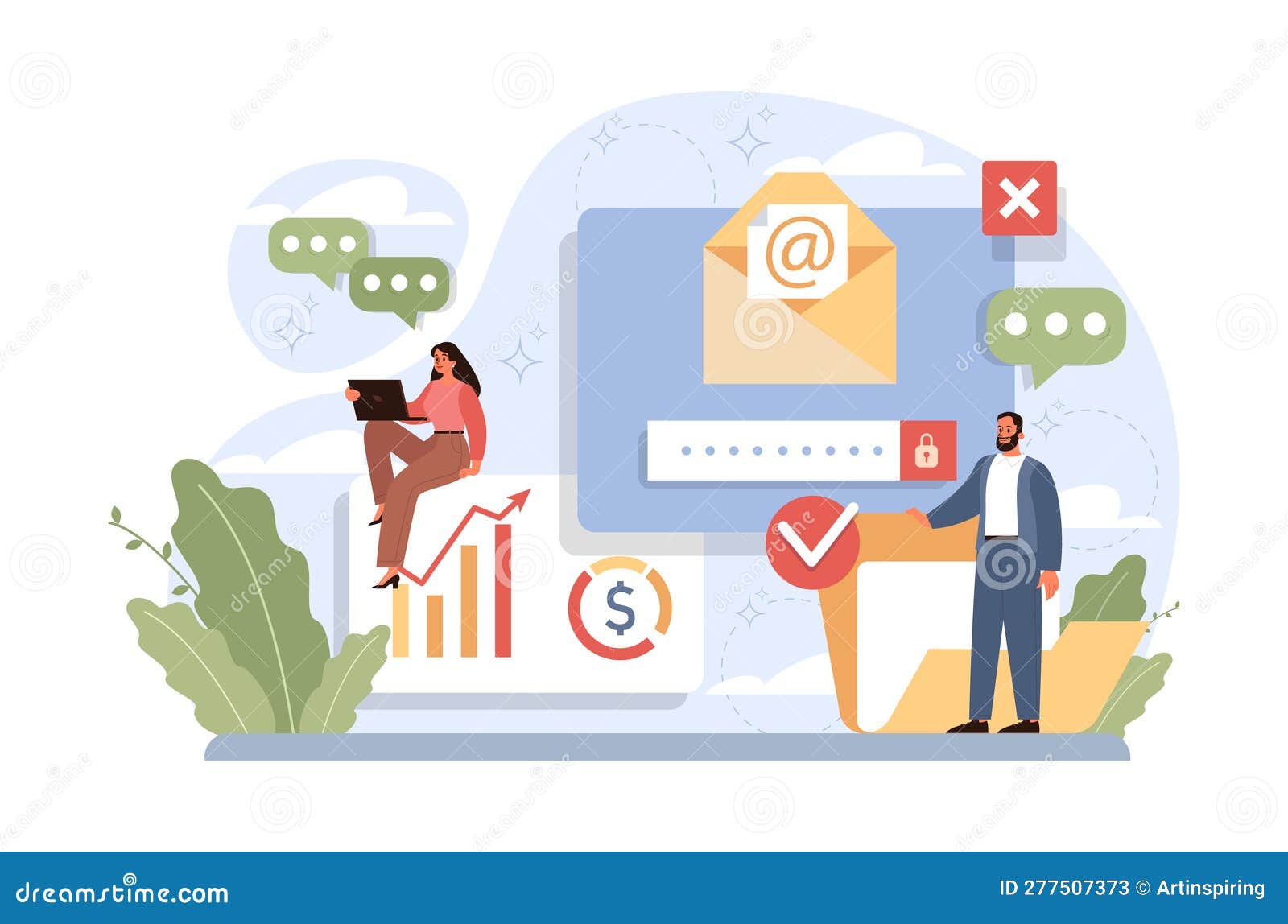 Personal Data Security Information Privacy And Confidentiality Stock