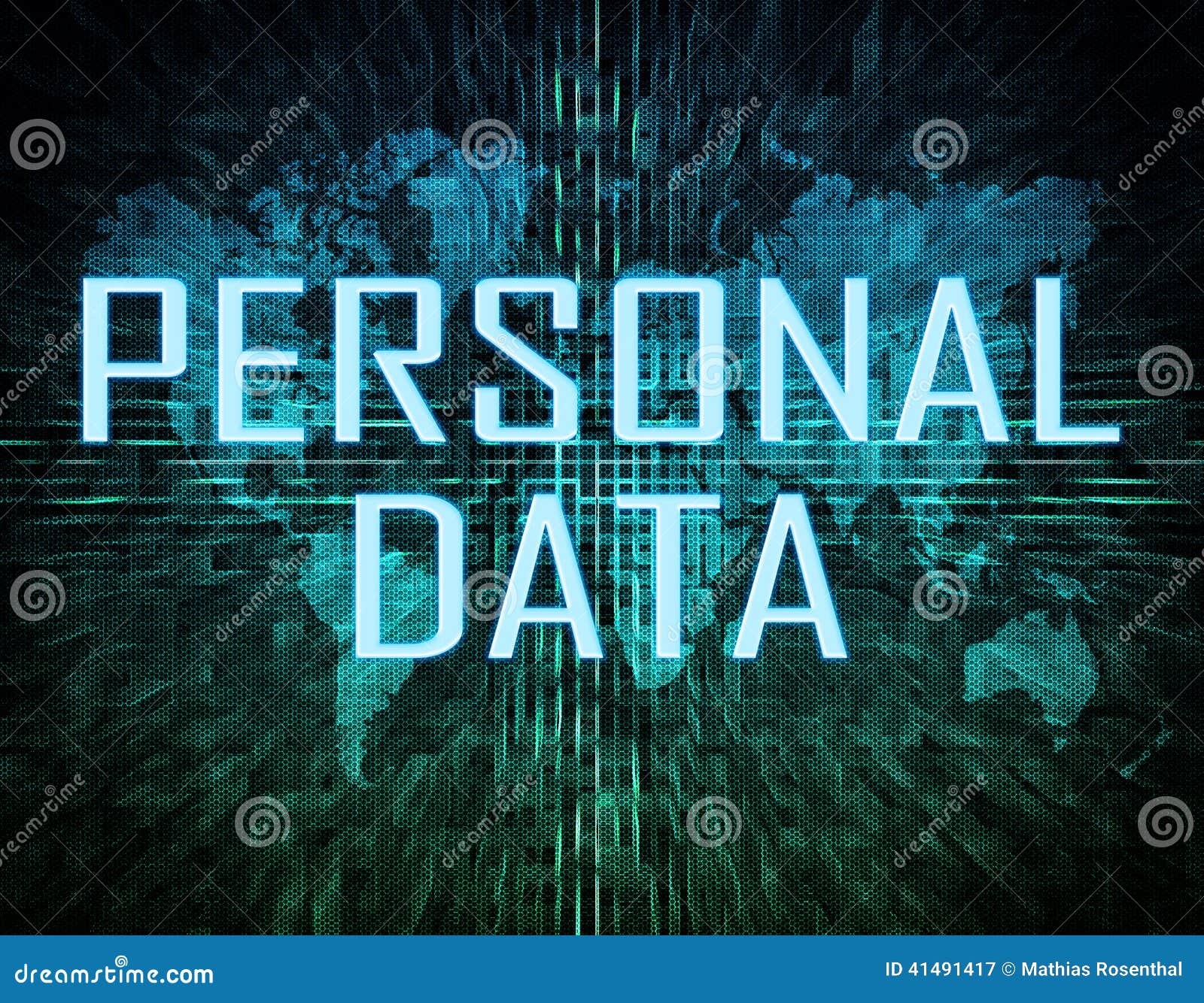 Personal Data stock illustration. Illustration of internet - 41491417