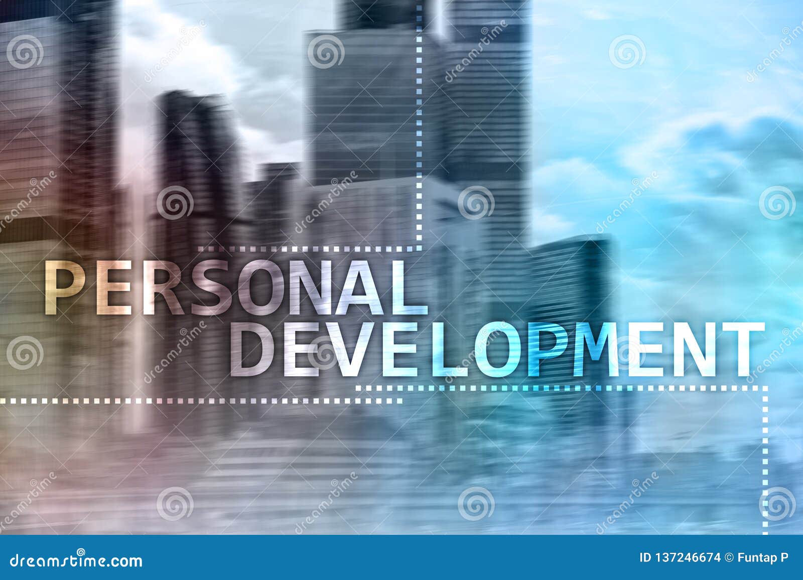 Personal Development and Growth Concept of Double Exposure Background ...