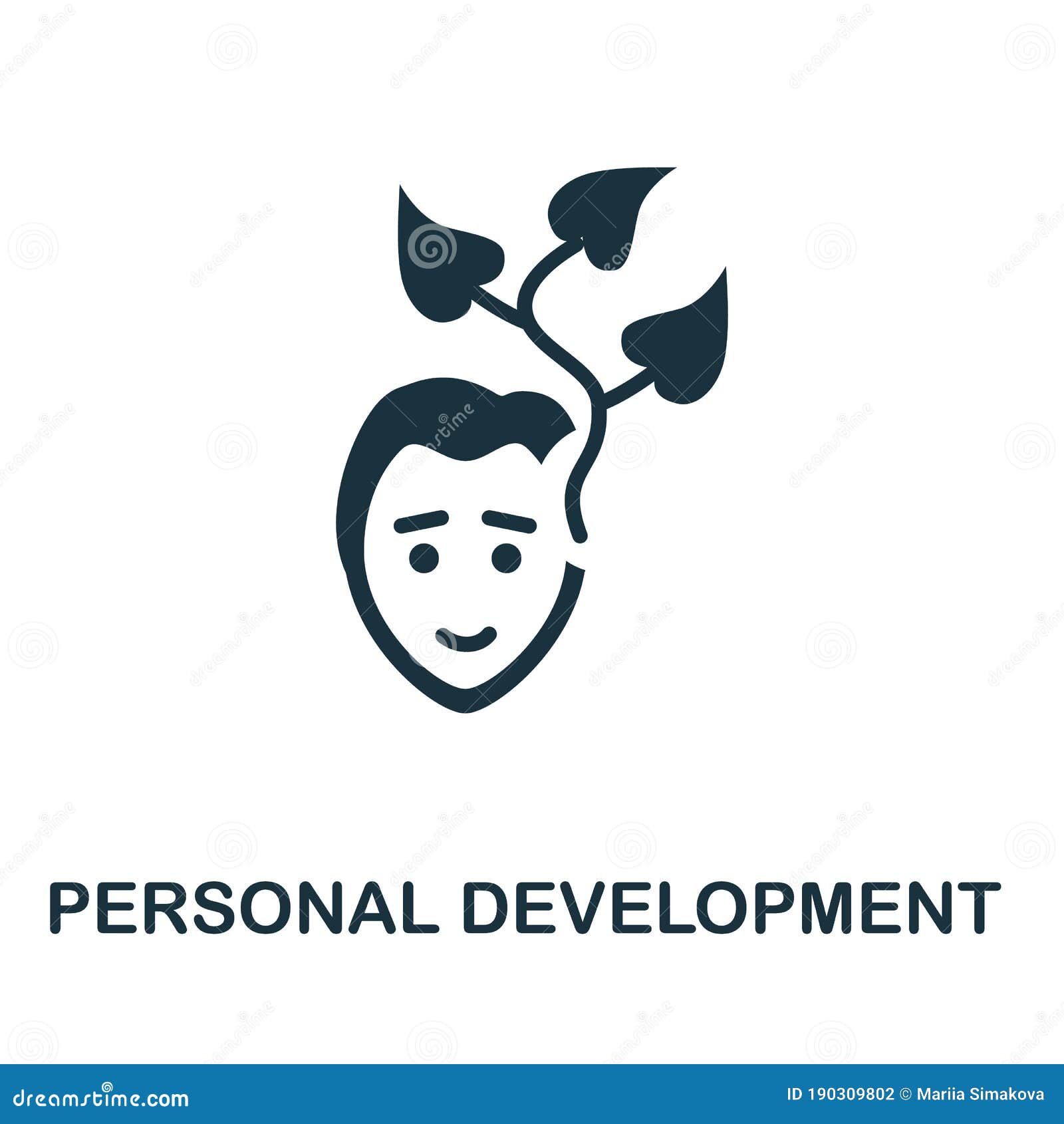 Personal Development Icon. Simple Element from Business Management ...
