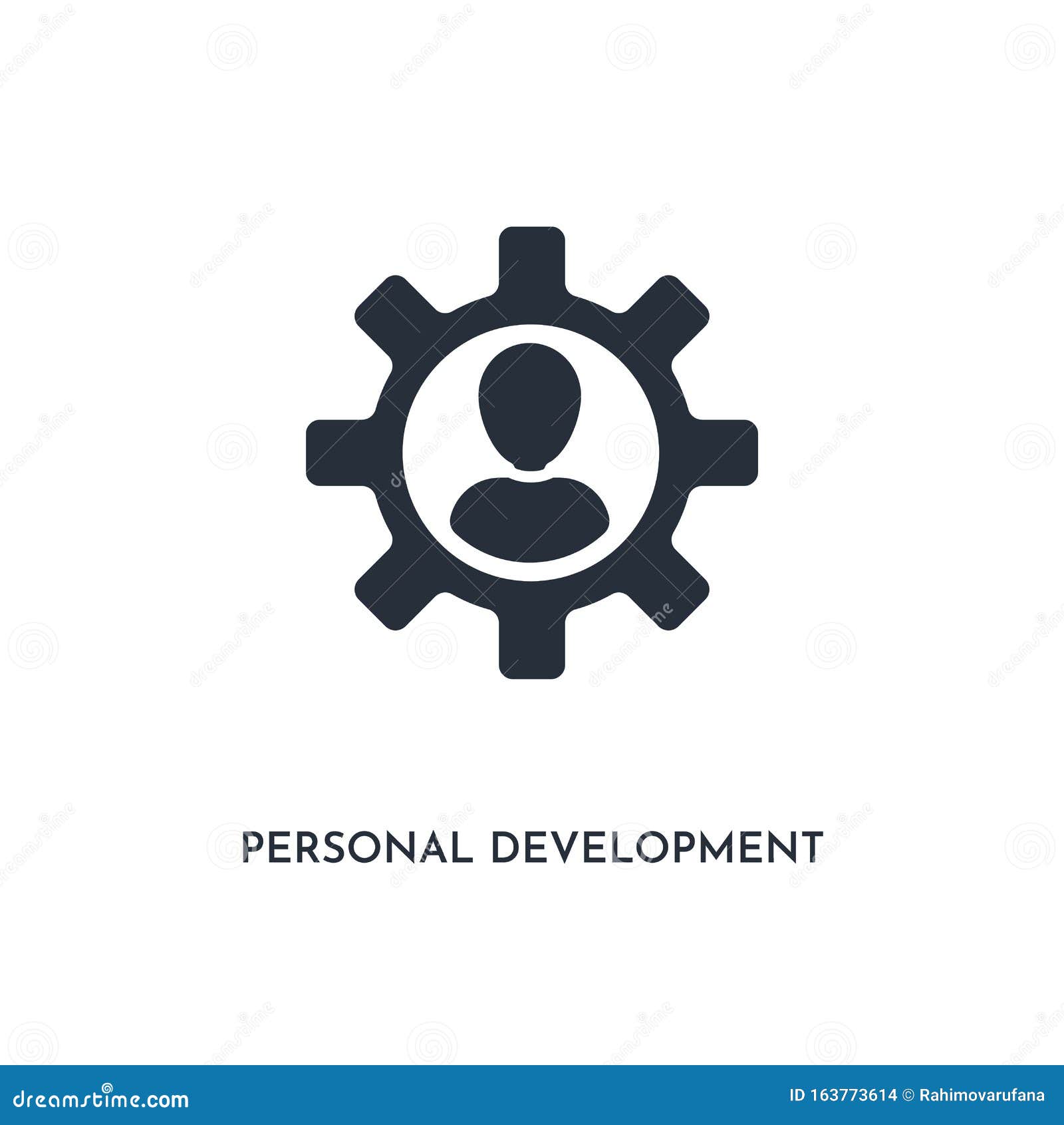 Personal Development Icon. Simple Element Illustration. Isolated Trendy ...