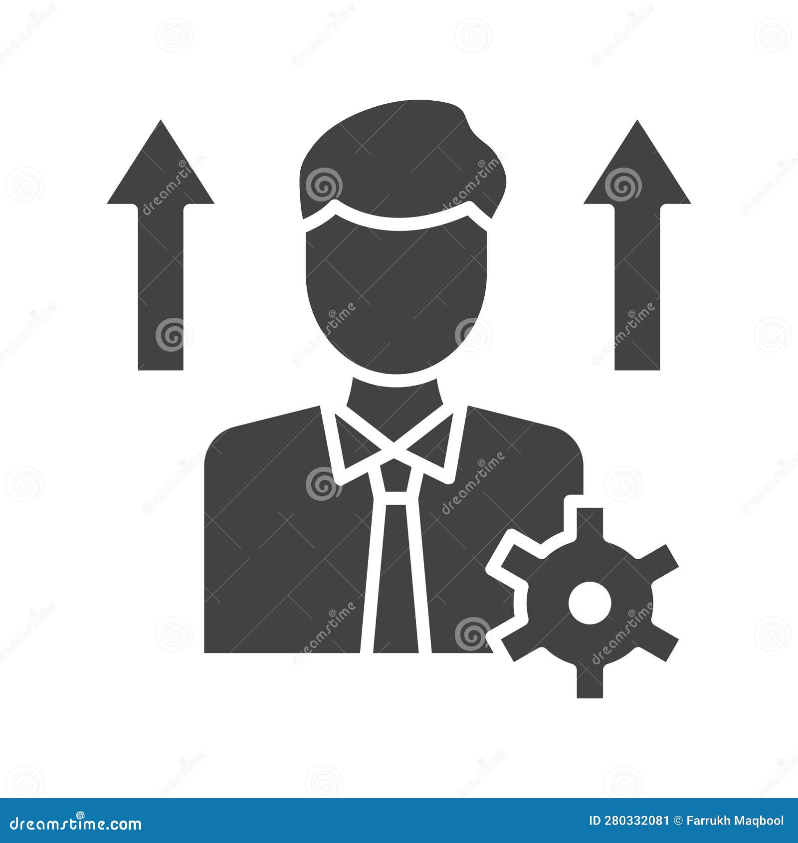 Personal Development Icon Vector Image. Stock Vector - Illustration of ...