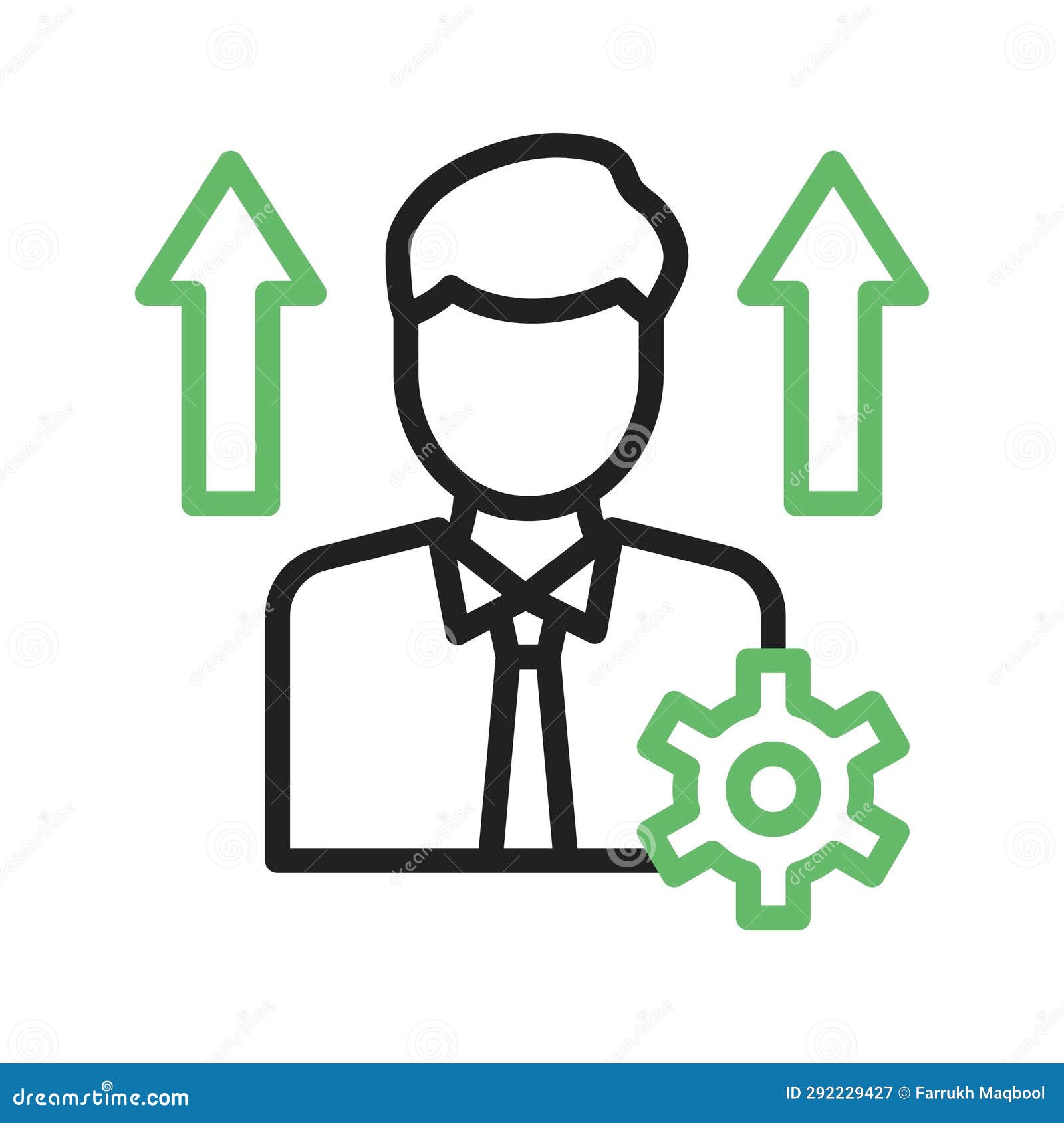 Personal Development Icon Vector Image. Stock Vector - Illustration of ...