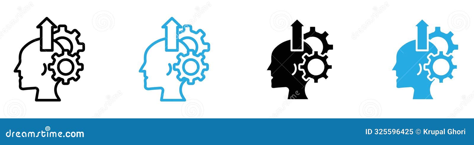 Personal Growth Icon for Self-improvement, Development, and Success ...