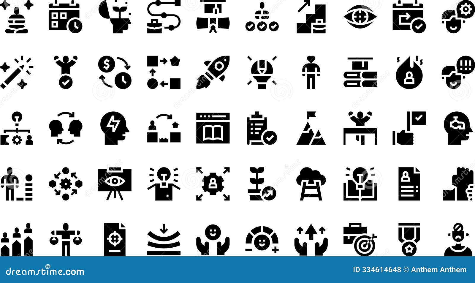 Personal Development Icons High-Quality Vector Icons Collection with ...
