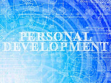 Personal Development Technical Background Stock Vector - Illustration ...