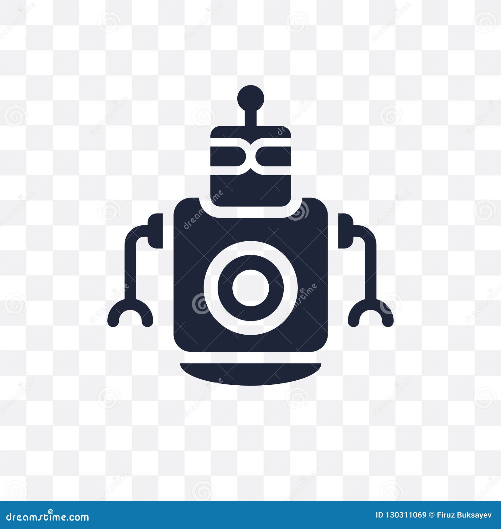 Personal Droid Transparent Icon. Personal Droid Symbol Design Fr Stock ...